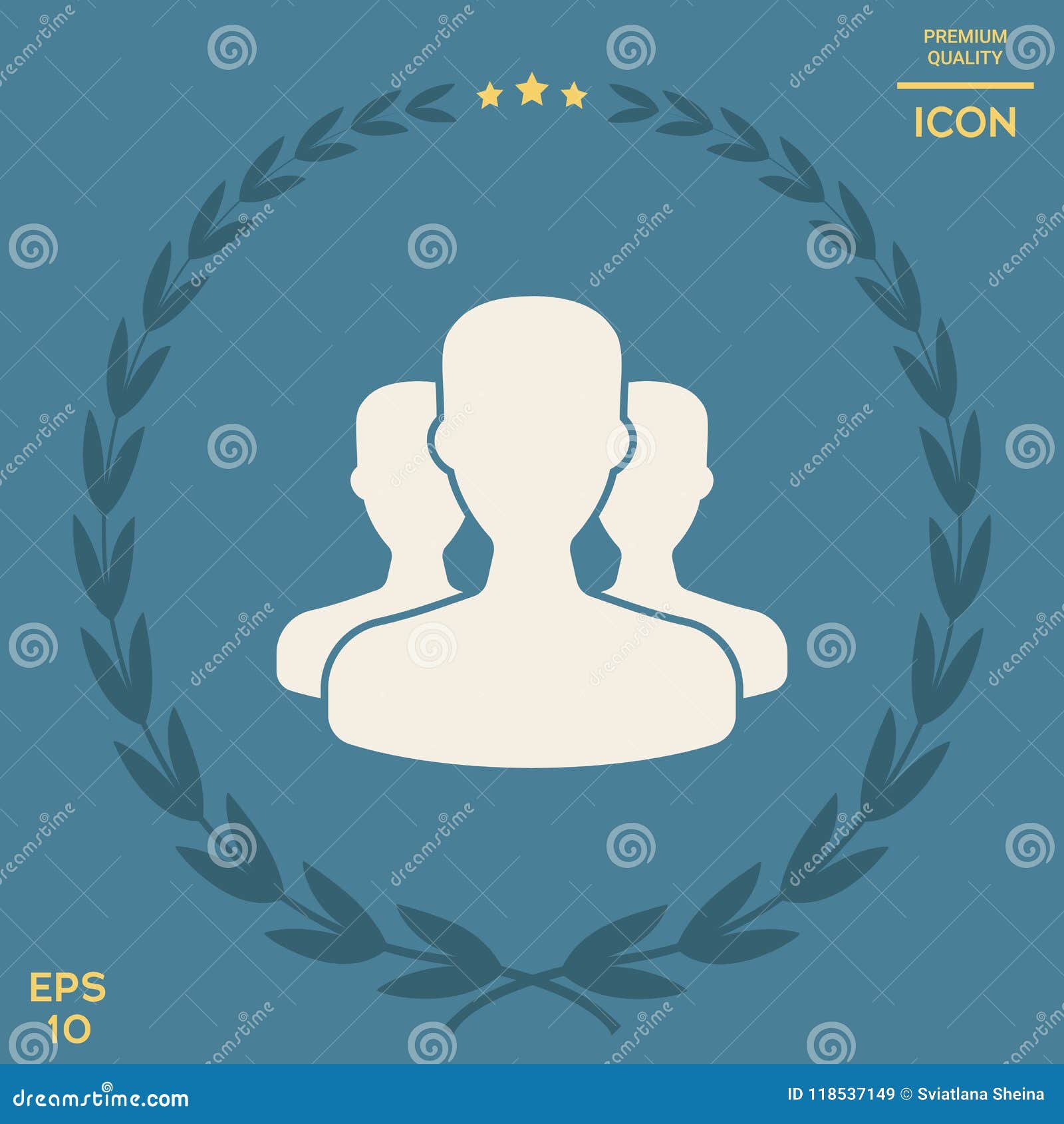 Team Icon Symbol ilustración del vector. Ilustración de negocios ...