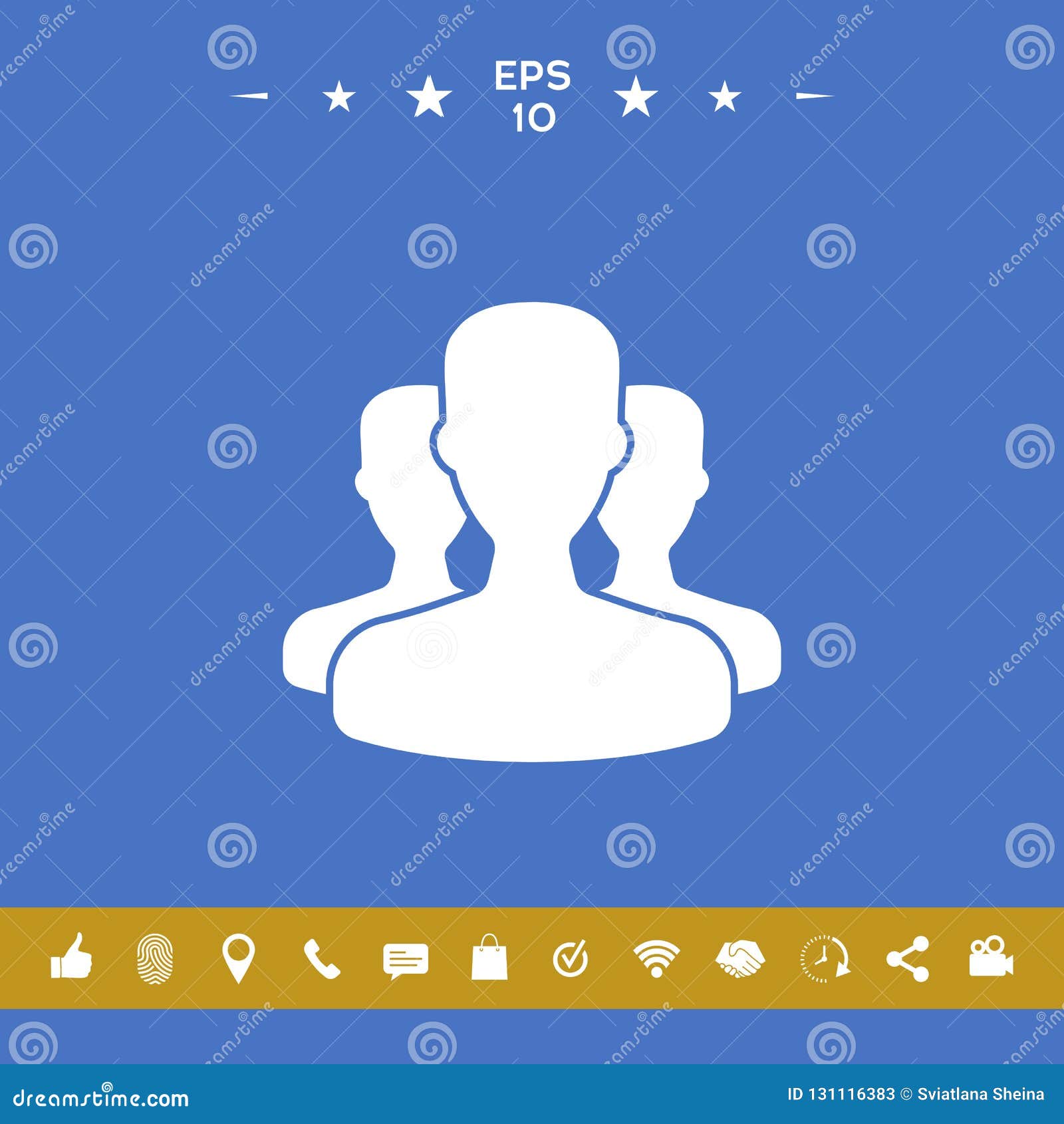 Team Icon Symbol illustration de vecteur. Illustration du teamwork ...