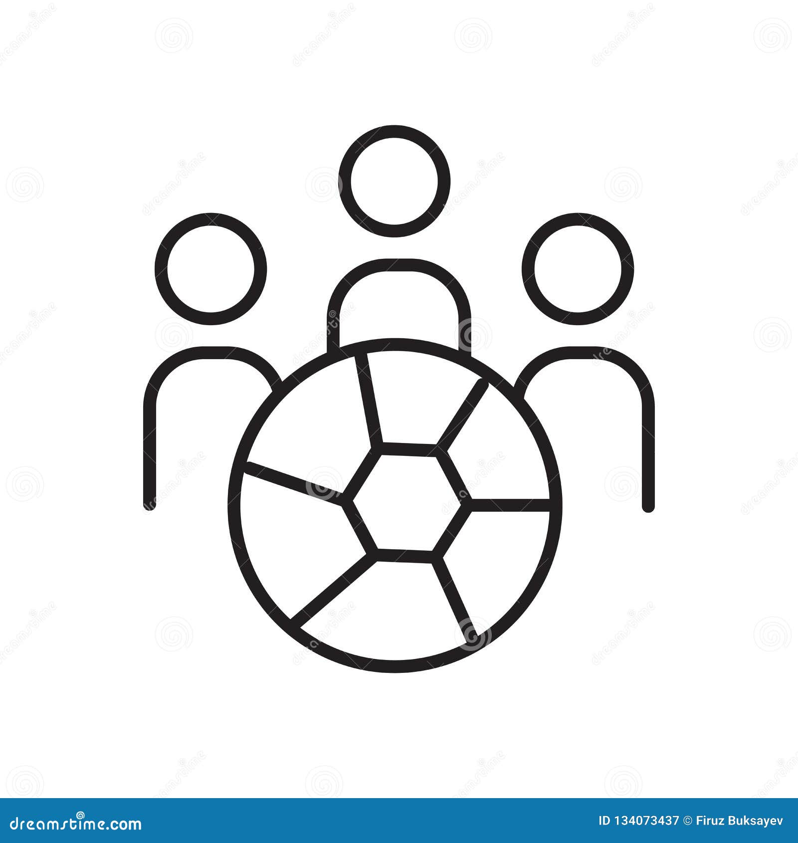 Team Icon Vector Isolated on White Background, Team Sign , Sign and ...