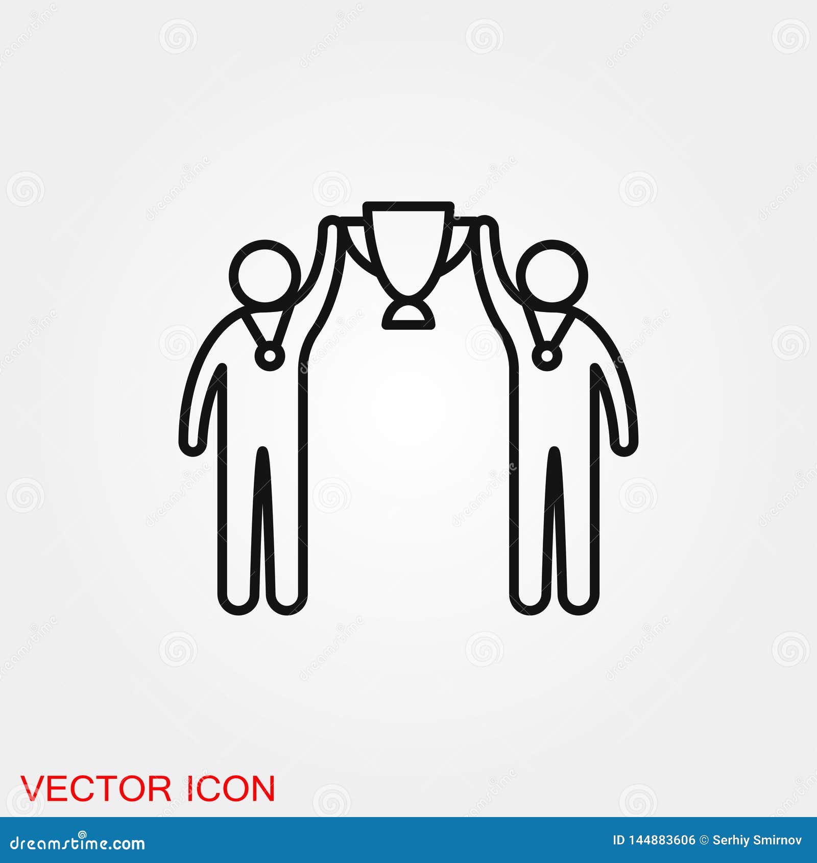 Team Icon With Exclamation Mark. Team Icon And Alert, Error, Alarm ...