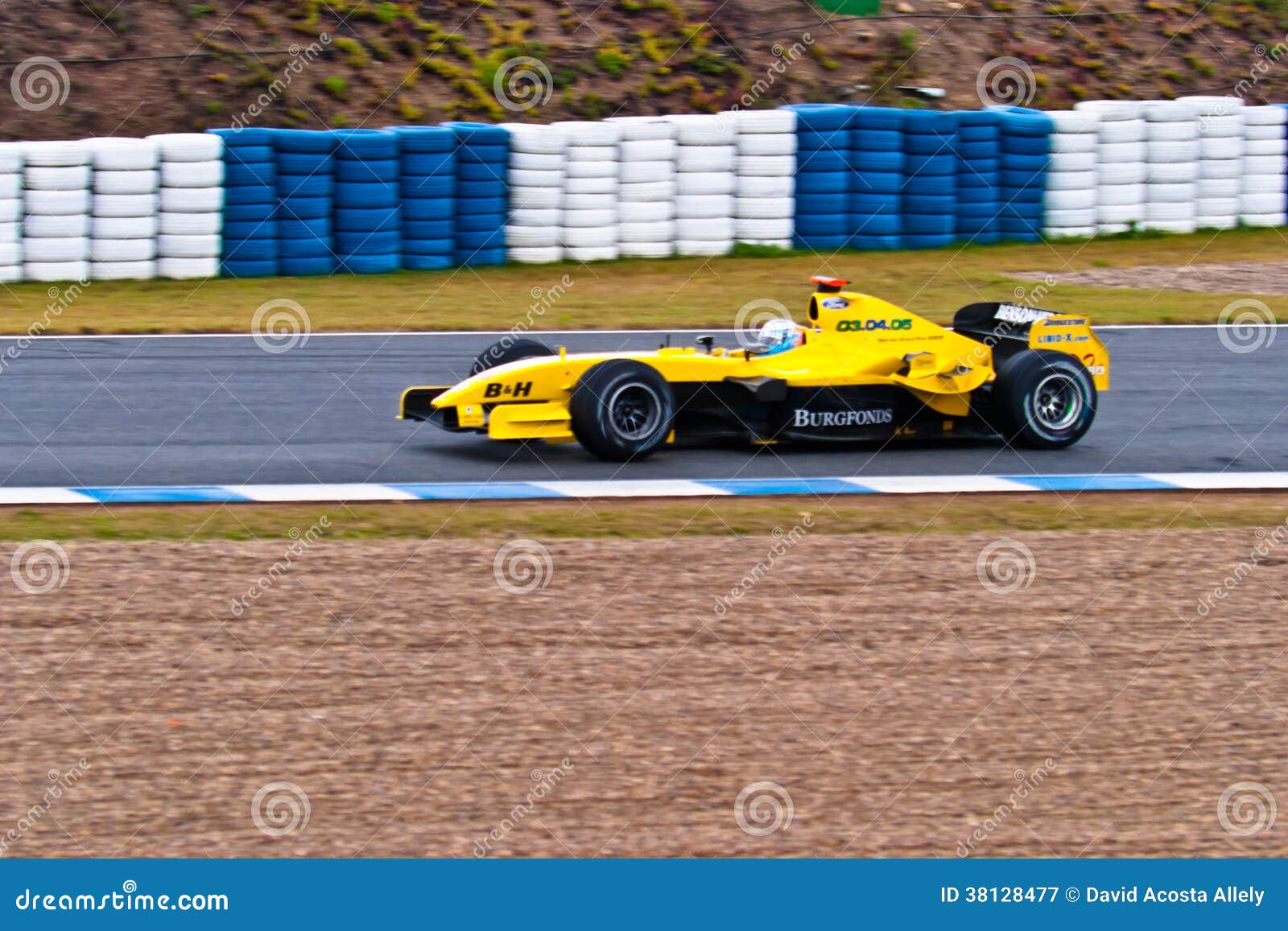 Team Jordan F1, Robert Doornbos , 2004 Editorial Photography - Image of ...