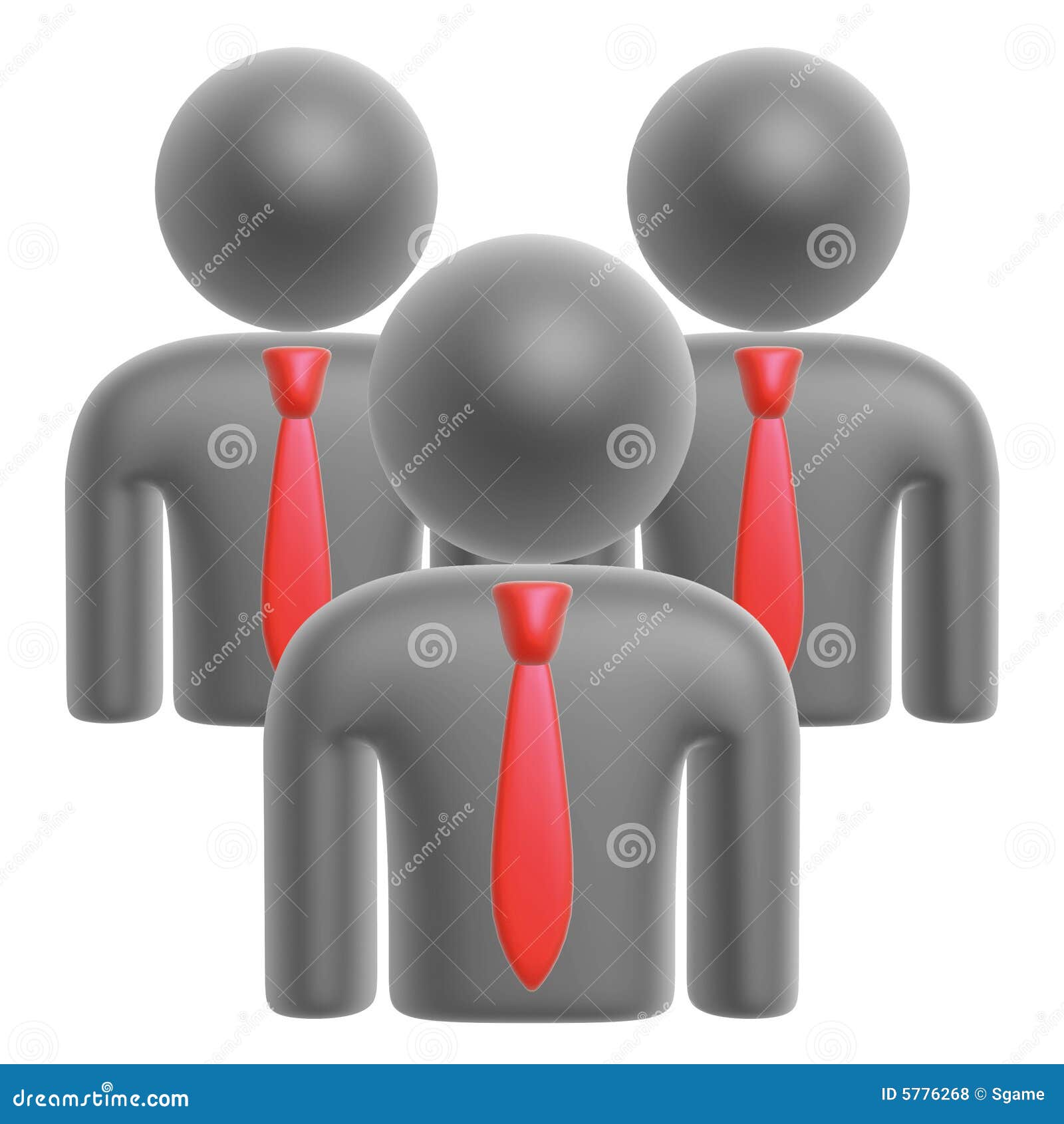 Team le symbole illustration stock. Illustration du client - 5776268