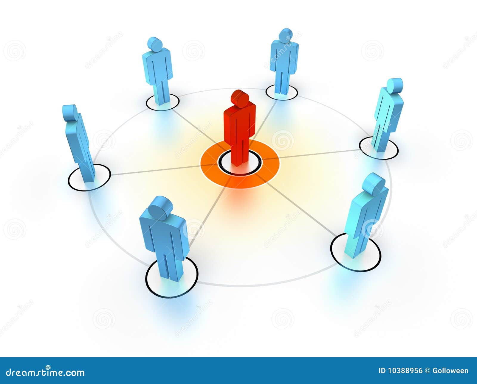 Team Leader stock illustration. Illustration of contact - 10388956