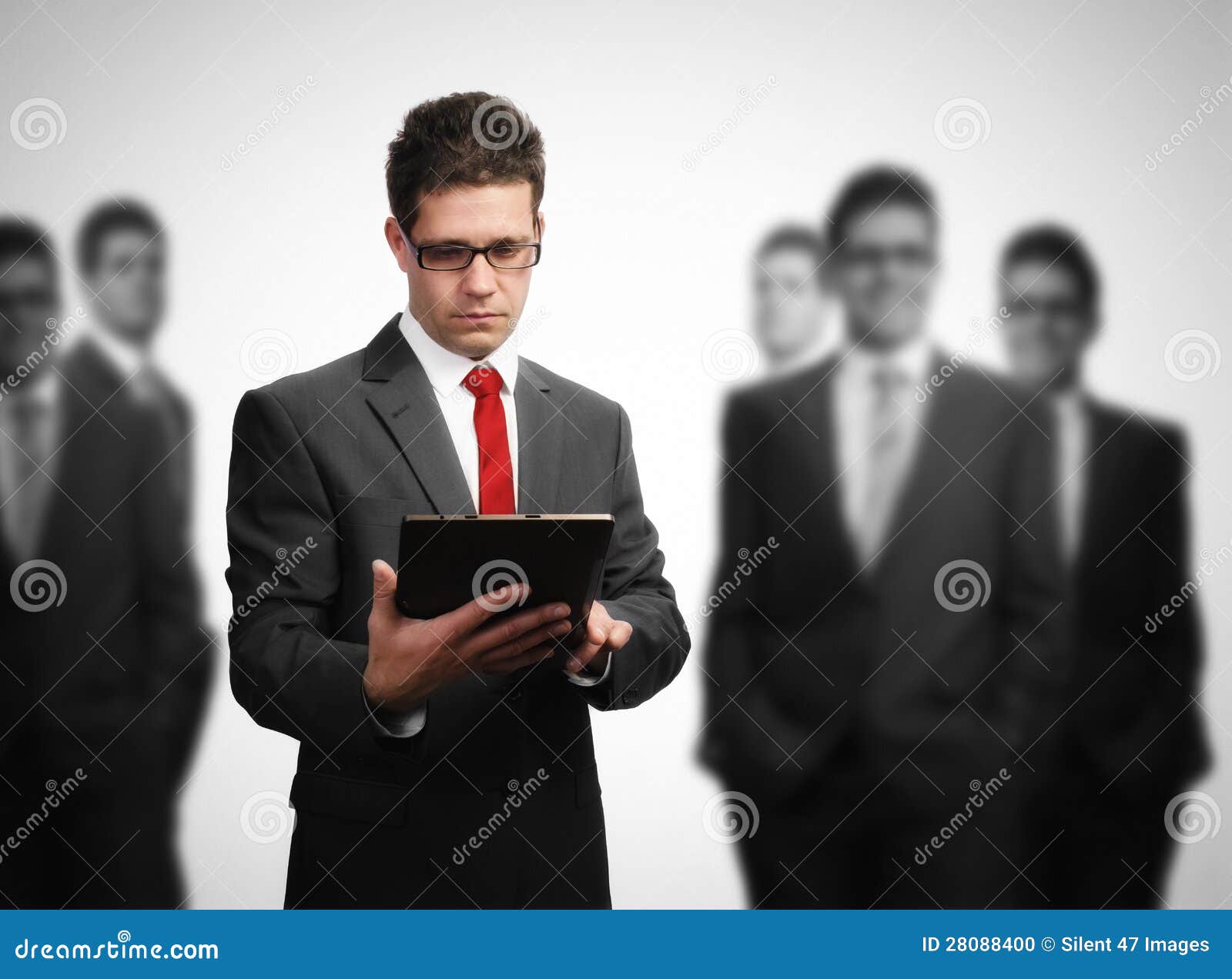 Team leader stock photo. Image of hand, businessman, medium - 28088400