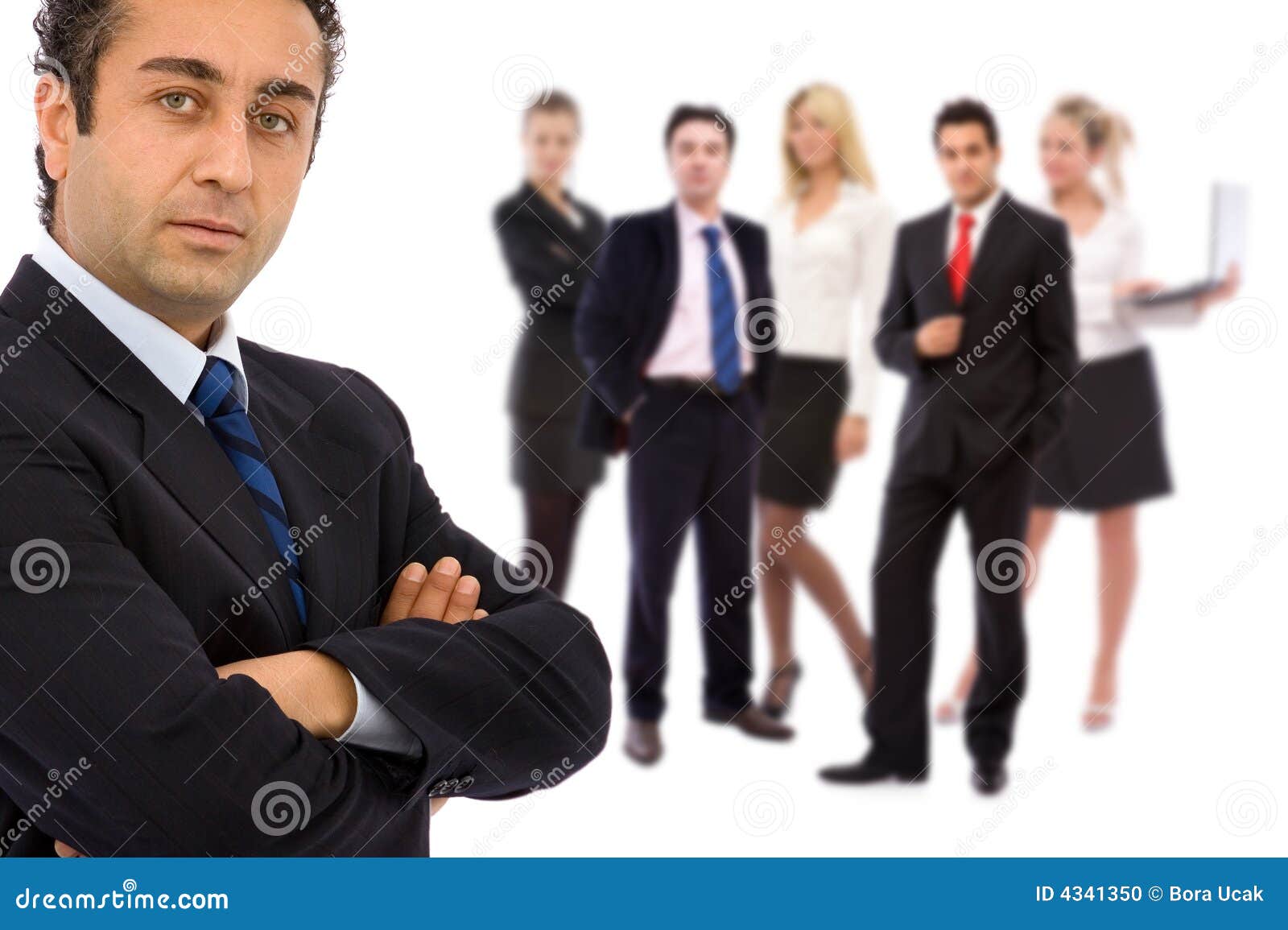 Team leader stock photo. Image of businessteam, presentation - 4341350