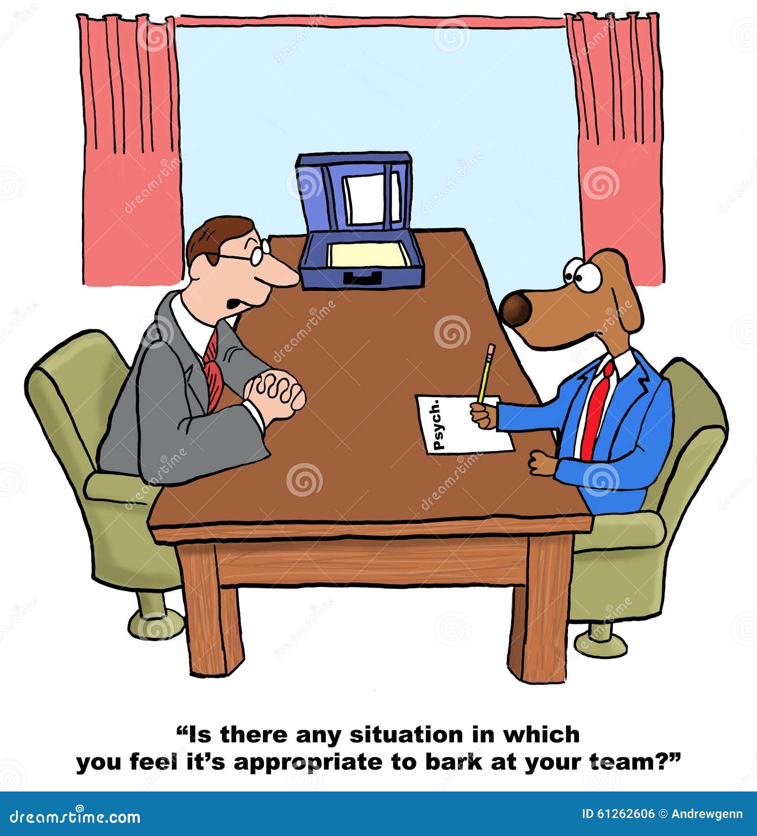 Team Leader Behavior ilustração stock. Ilustração de entrevistador ...