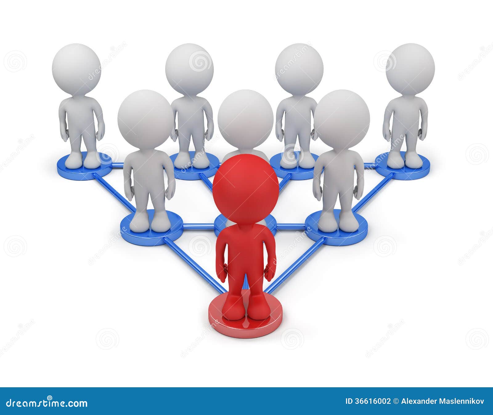 Team leader stock illustration. Illustration of force - 36616002