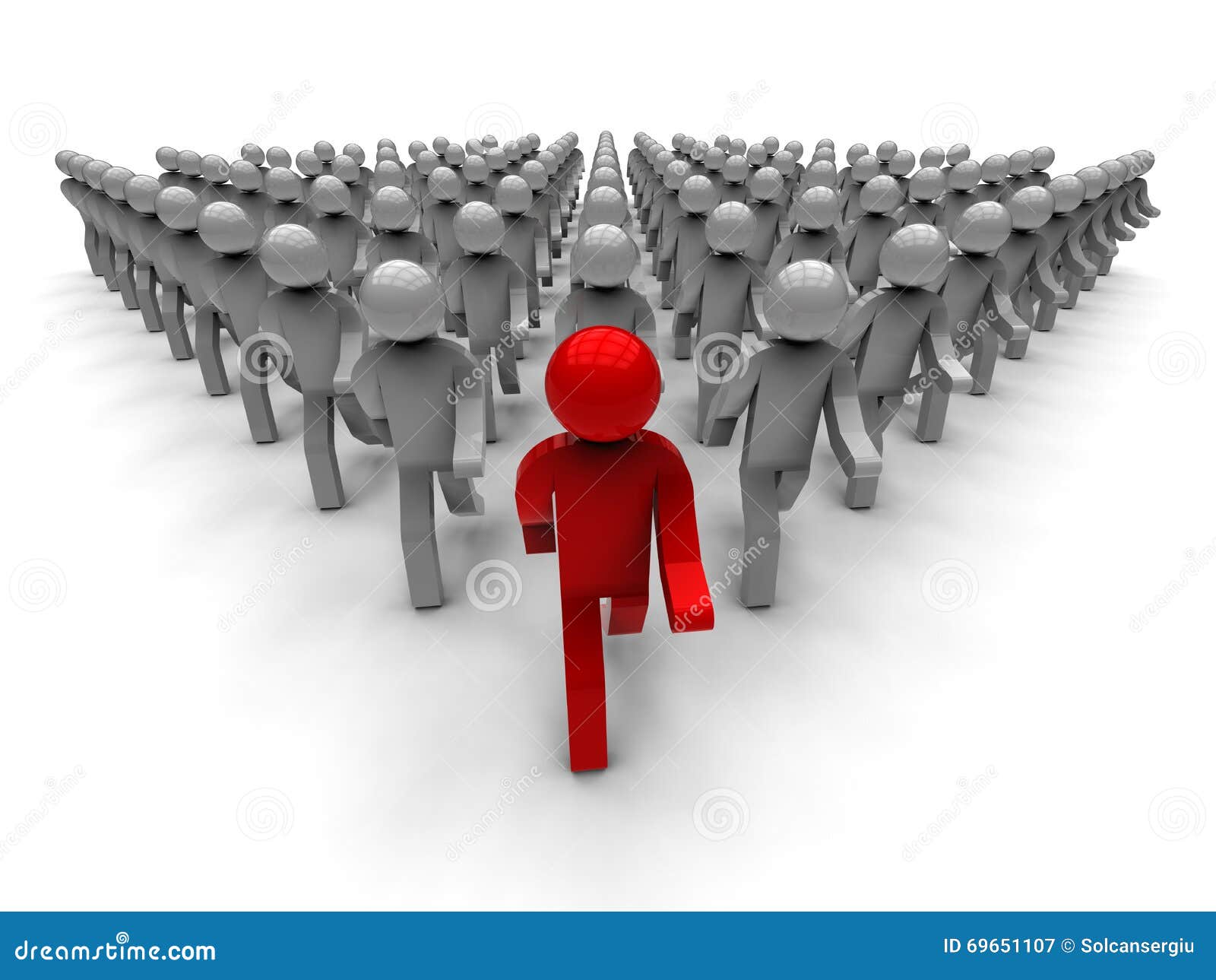 Team Leader Concept stock illustration. Image of group - 69651107