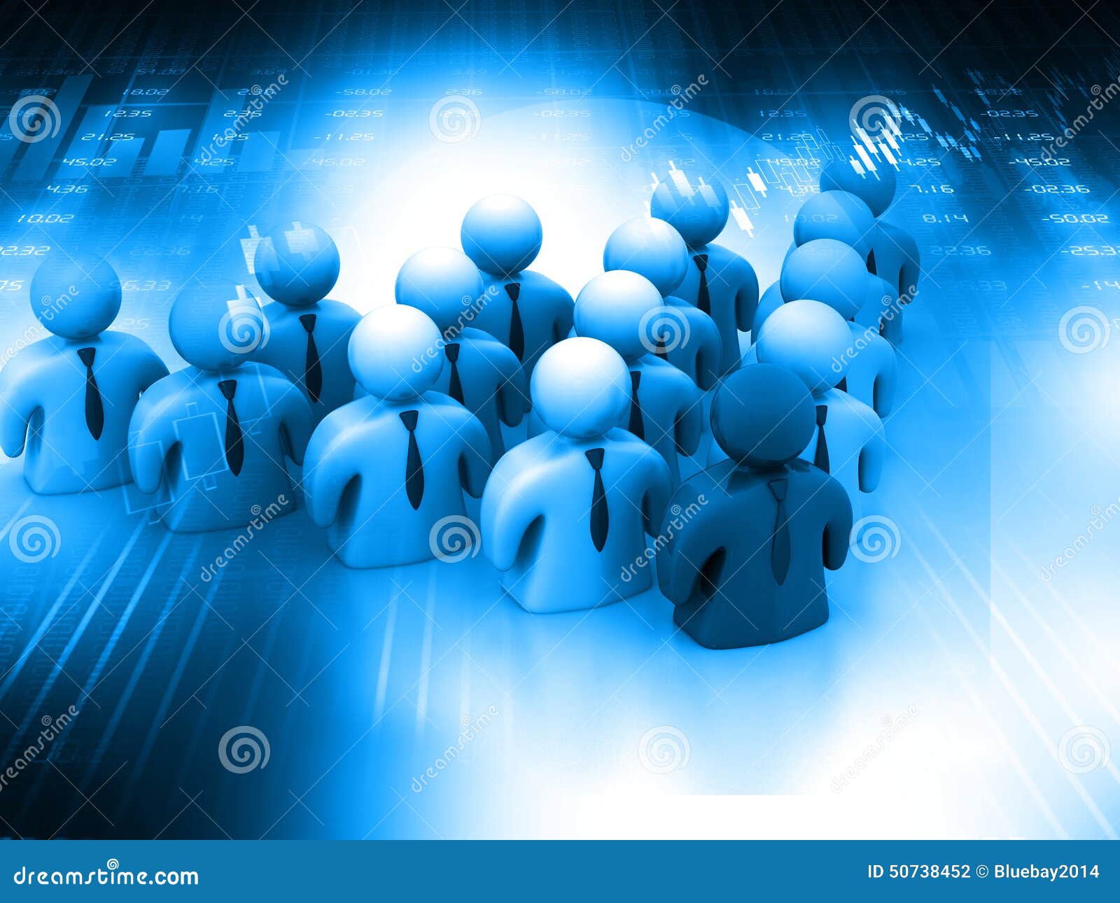 Team leader stock illustration. Illustration of company - 50738452