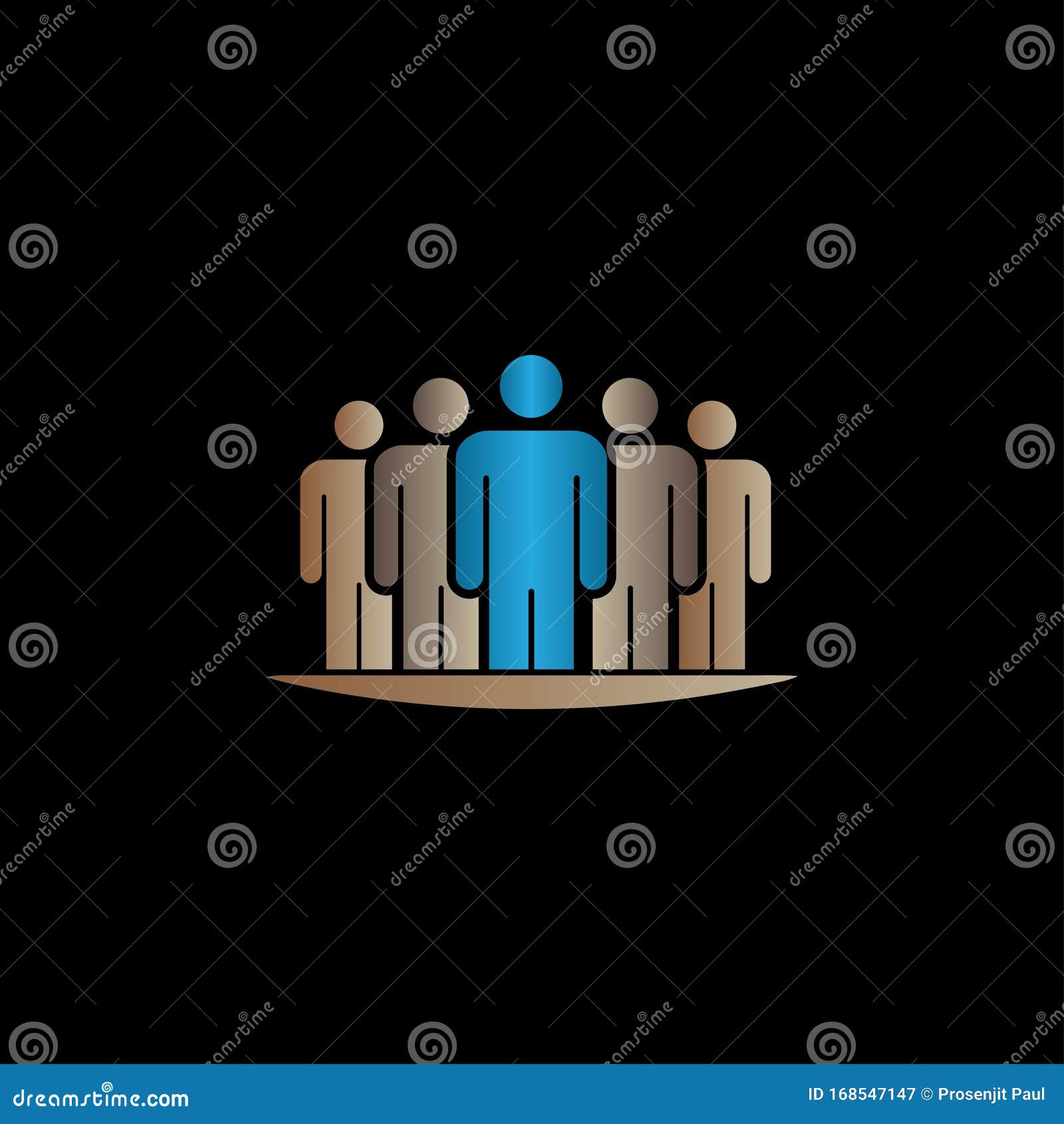 Team Leader Logo Vector Template Design Stock Vector - Illustration of ...
