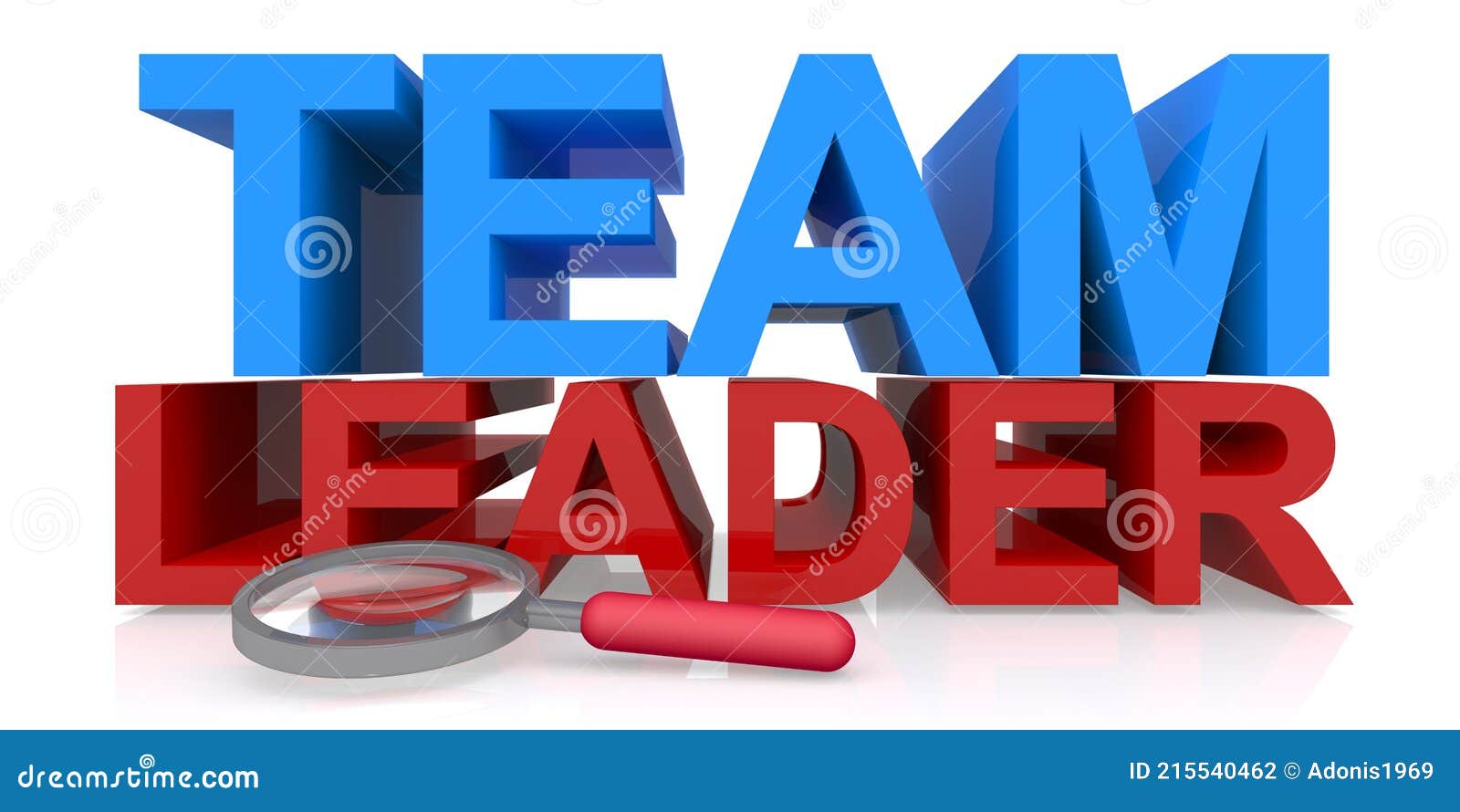 Team leader on white stock illustration. Illustration of figure - 215540462
