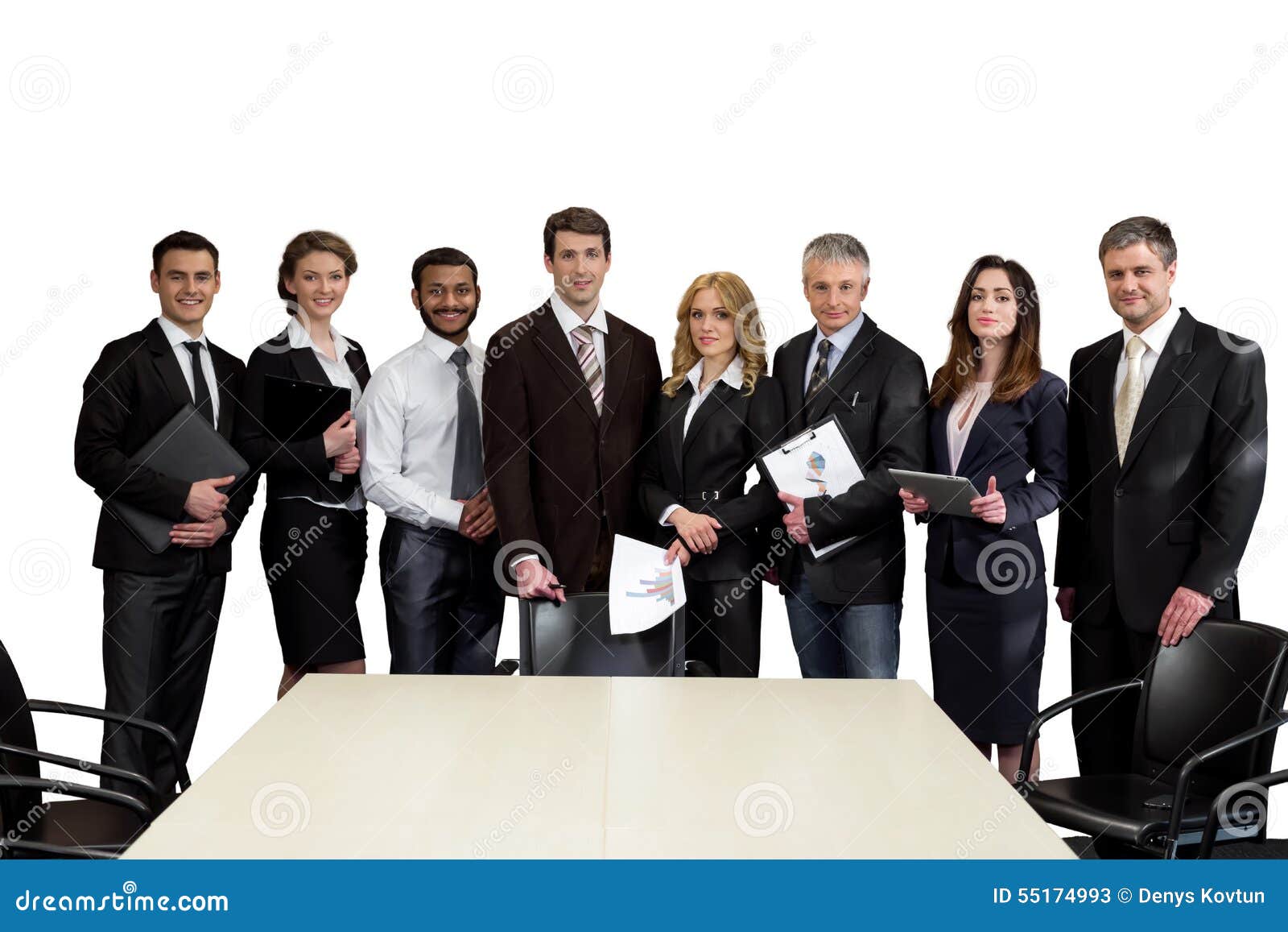 Team leaders. stock image. Image of clerk, director, colleague - 55174993