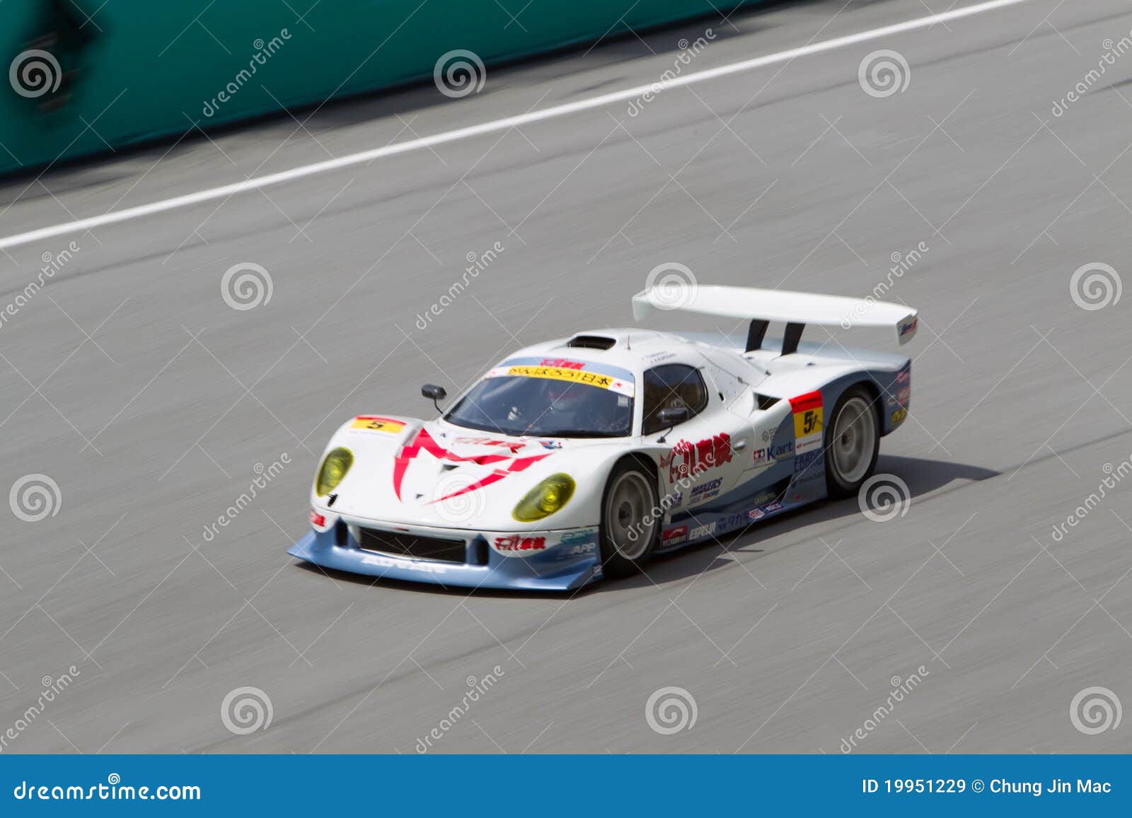 Team Mach at the SuperGT Race Editorial Stock Image - Image of touring ...