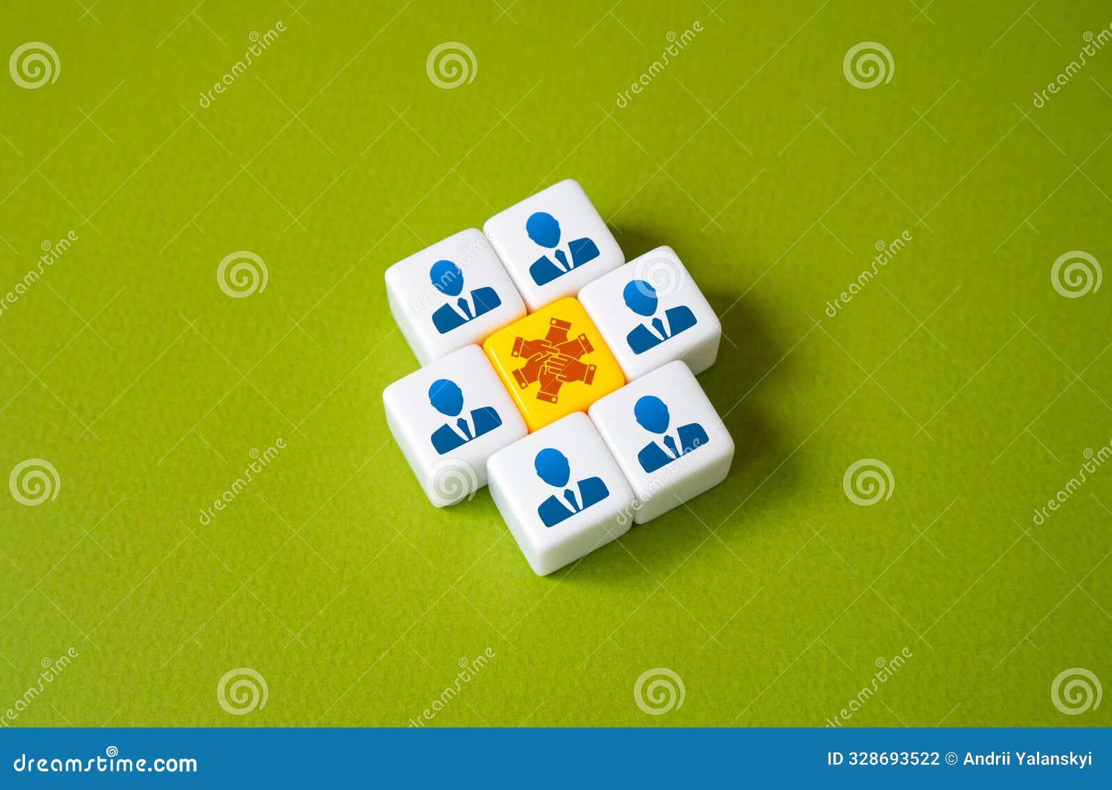 The Team Makes a Joint Effort. Cooperation and Folding Forces Stock ...