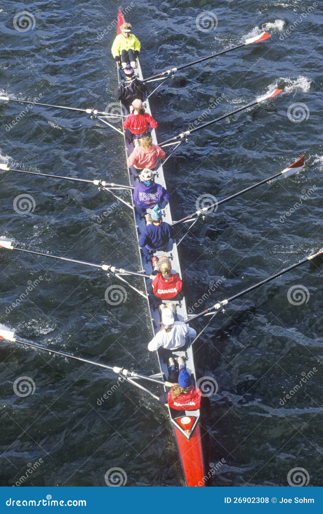 Team of Male Rowers editorial stock photo. Image of sports - 26902308