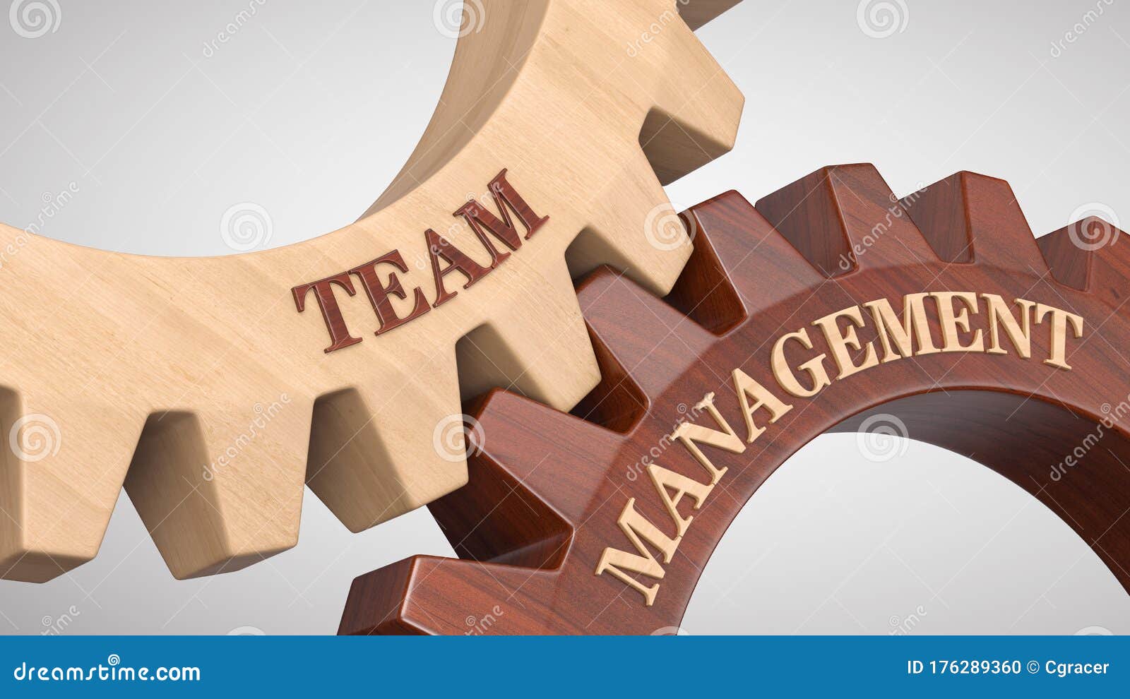 Team management concept stock illustration. Illustration of support ...