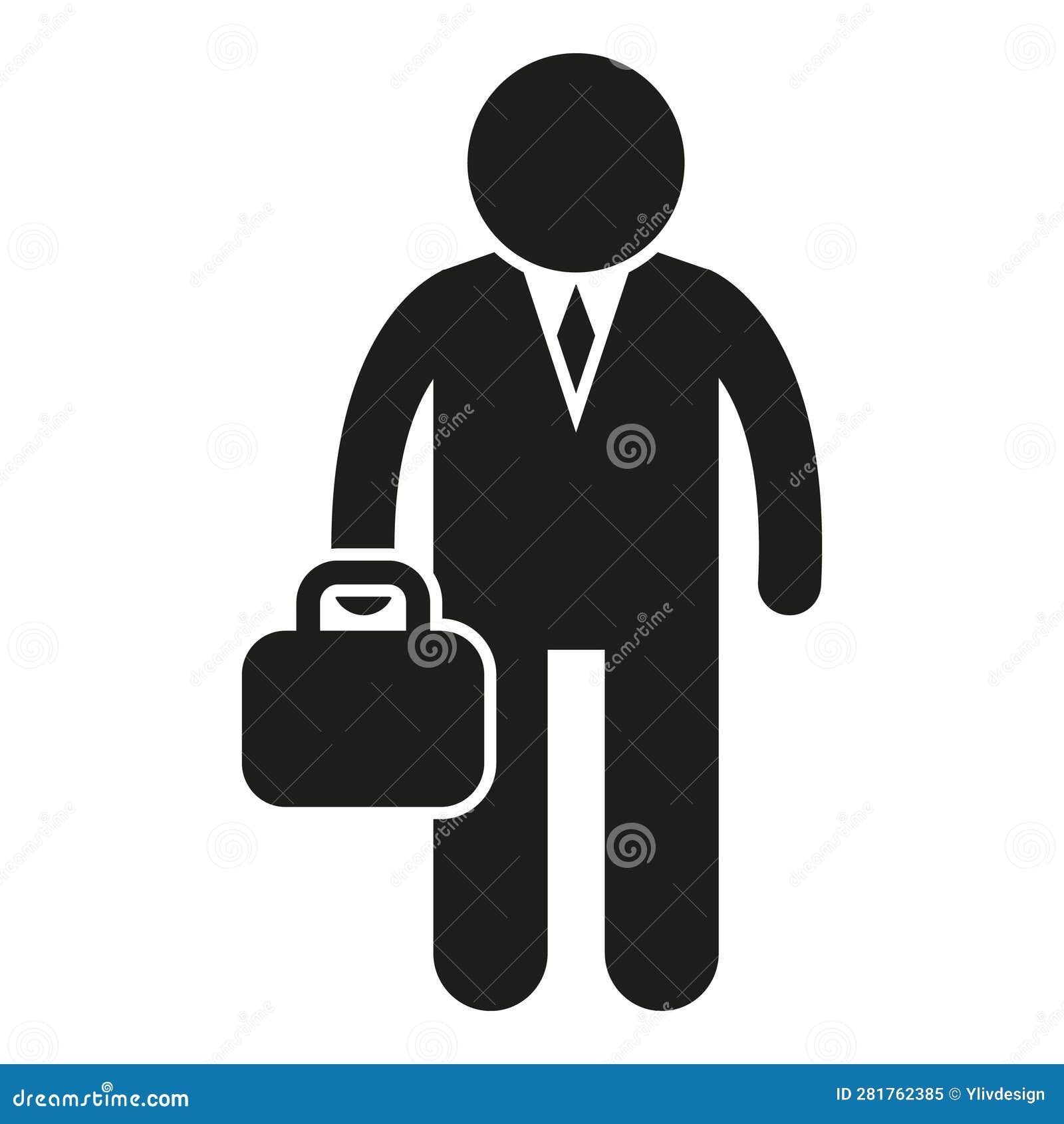 Team Manager Icon Simple Vector. Human Work Stock Vector - Illustration ...