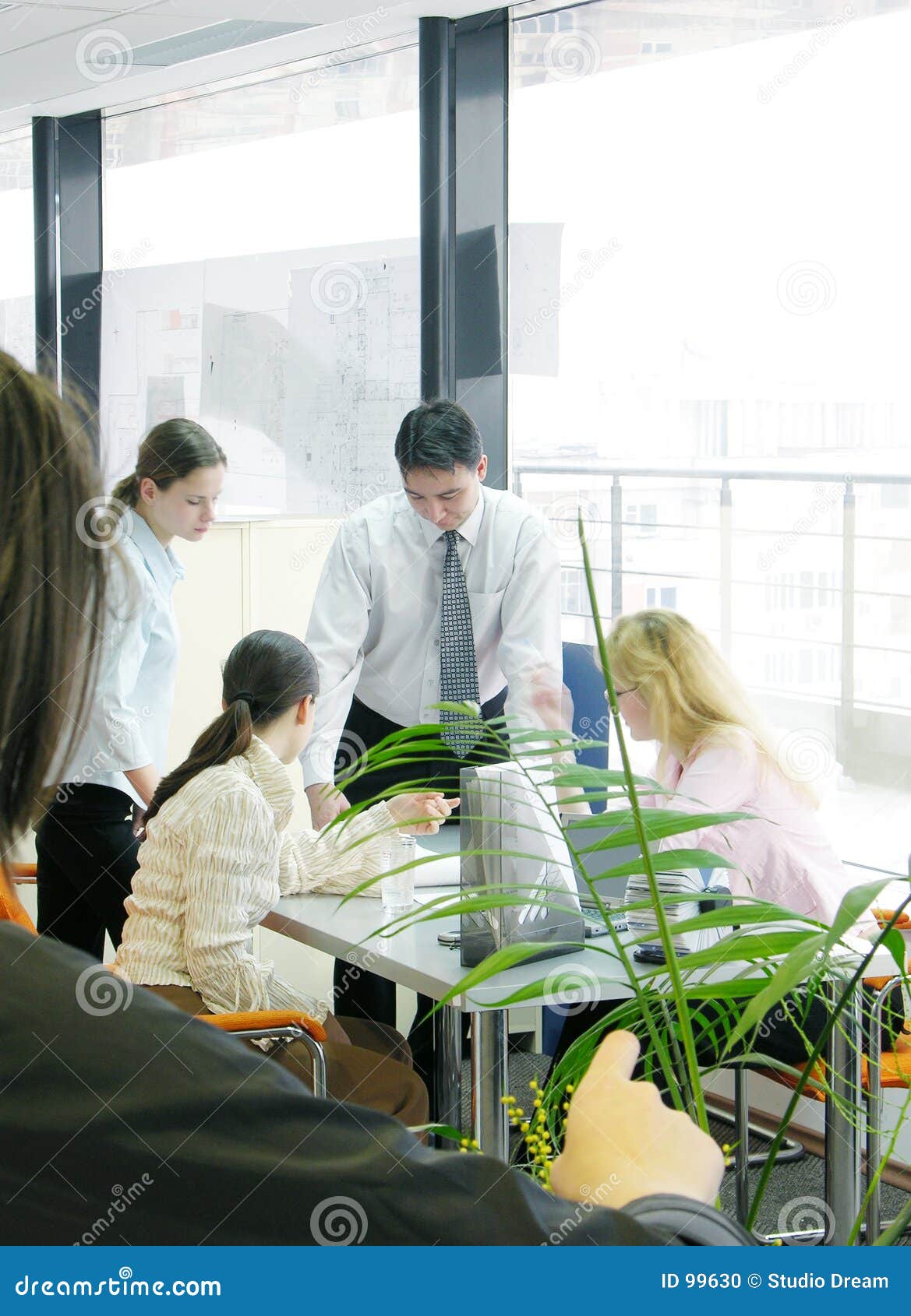 Team meeting stock photo. Image of brainstorm, adults, class - 99630