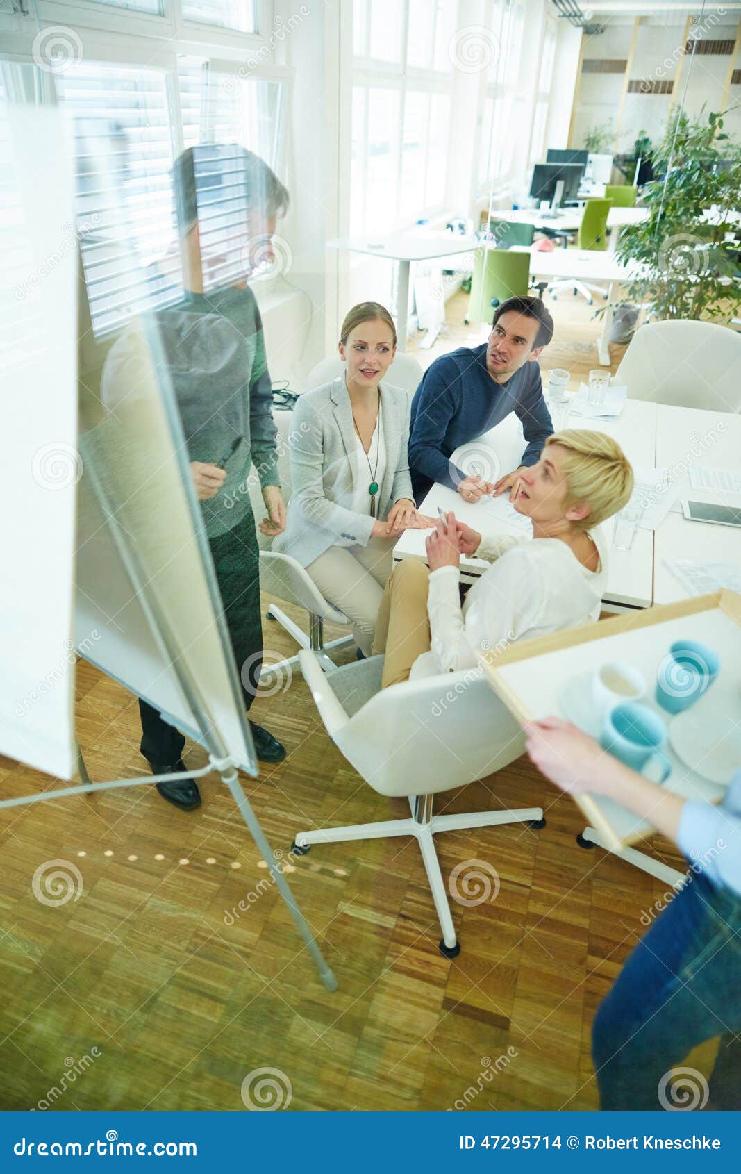 Team Meeting in Conference Room of Office Stock Photo - Image of ...