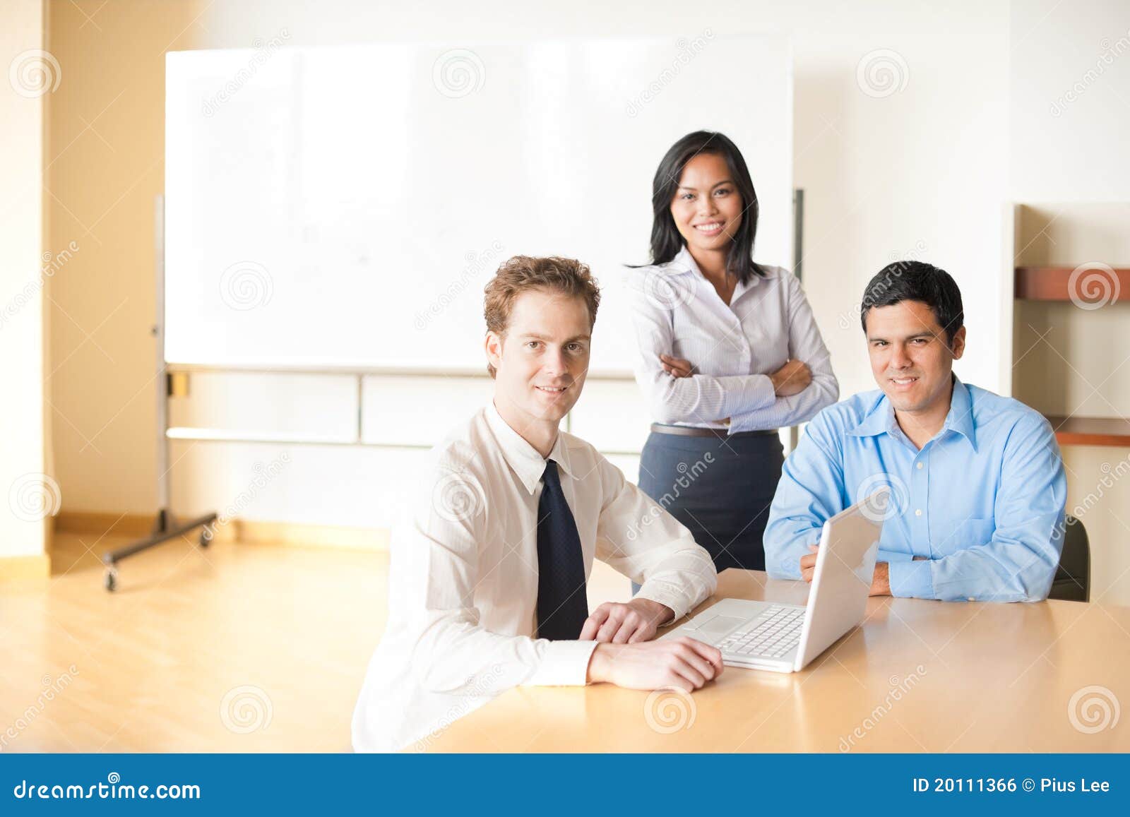 Team Meeting Conference Room Table Stock Photo - Image of confident ...