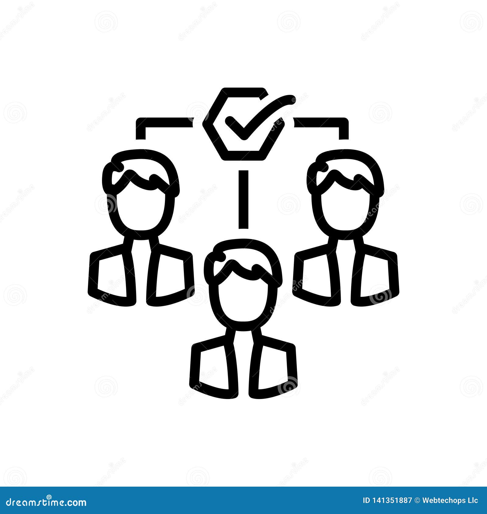 Persuasive Icon , Vector Line Color Illustration | CartoonDealer.com ...