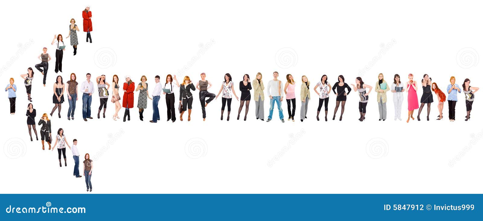 Team Moves this Direction - of Stock Photo - Image of direction ...