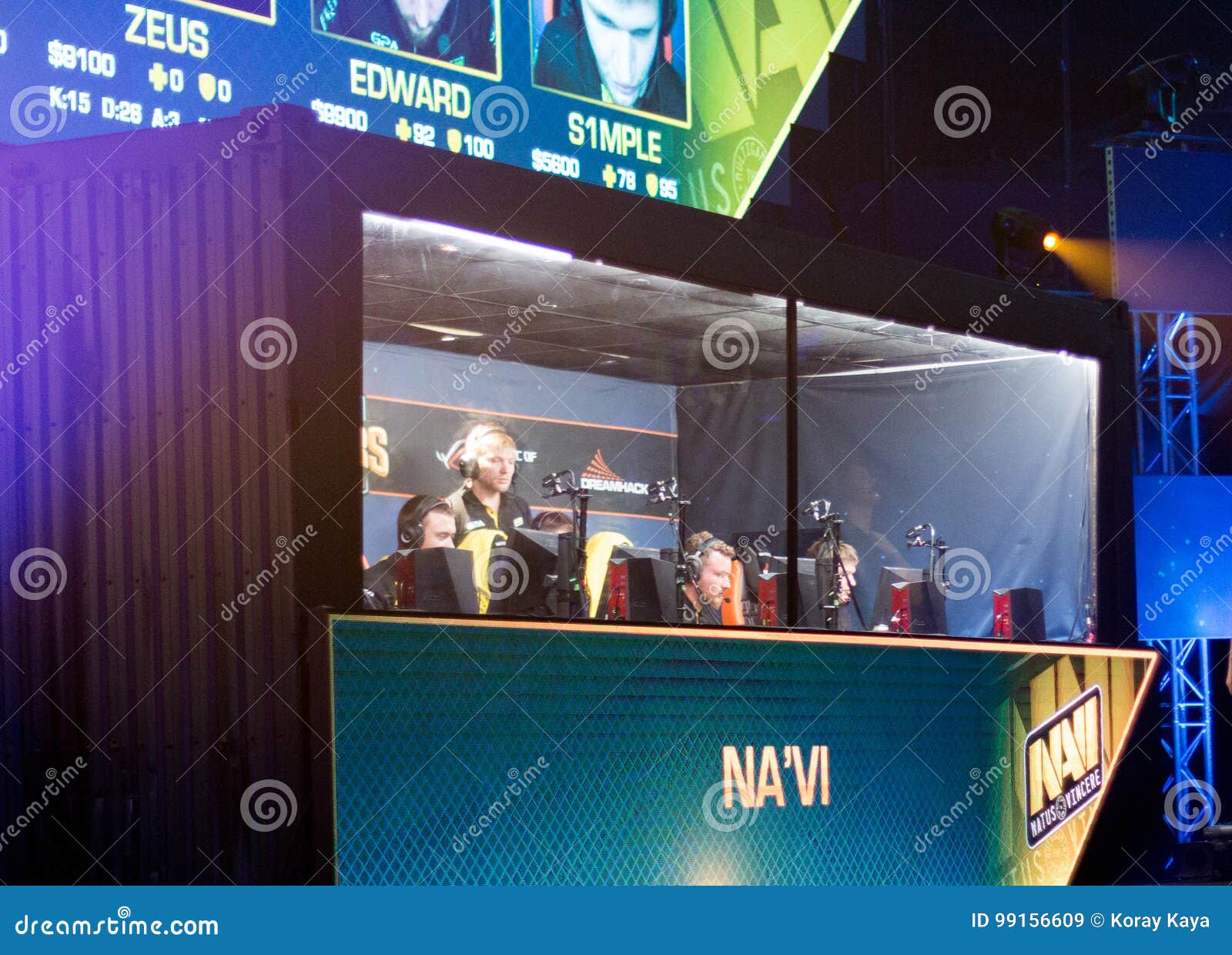 Team NAVI editorial stock image. Image of main, arena - 99156609