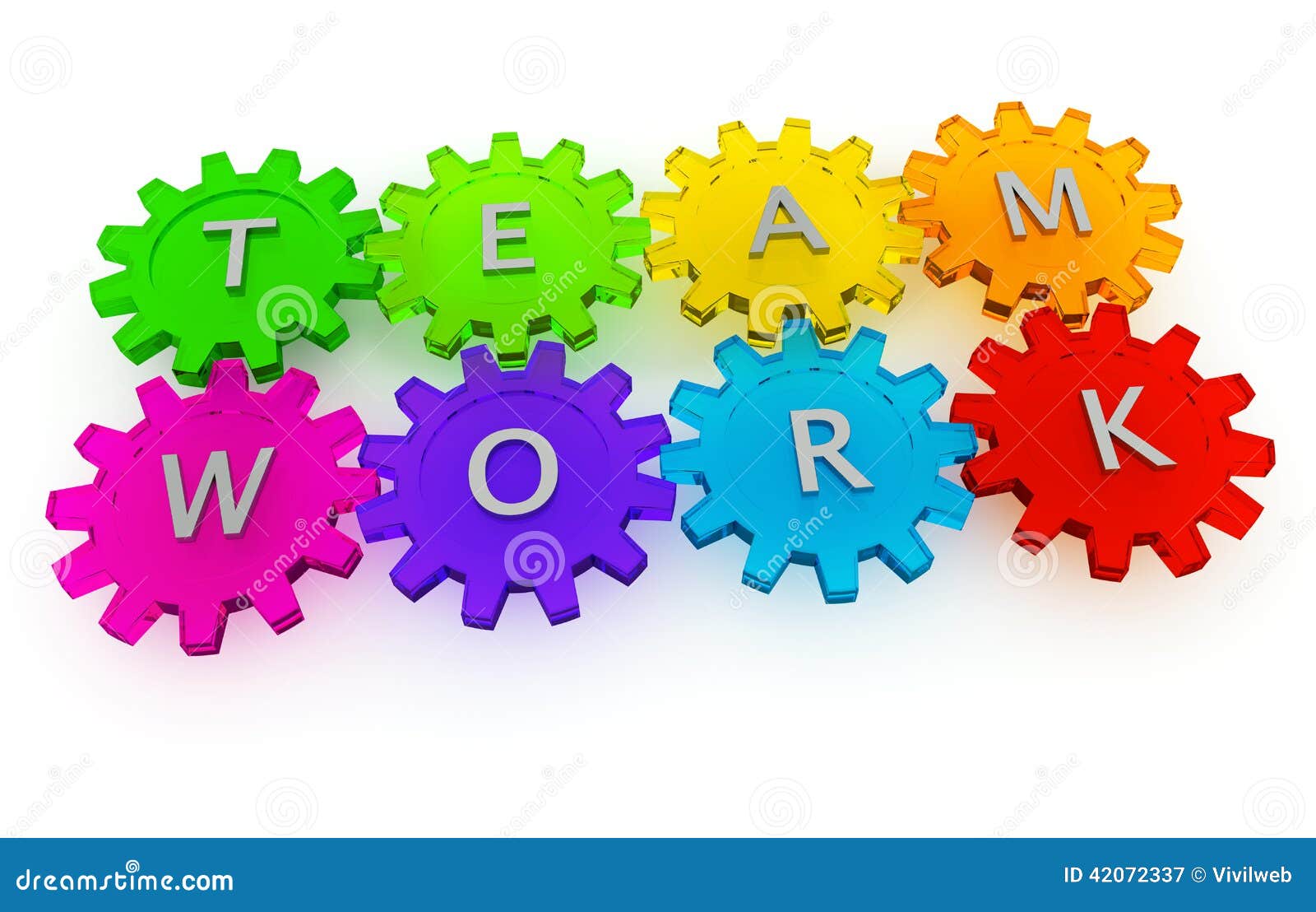 Team o trabalho ilustração stock. Ilustração de colorido - 42072337