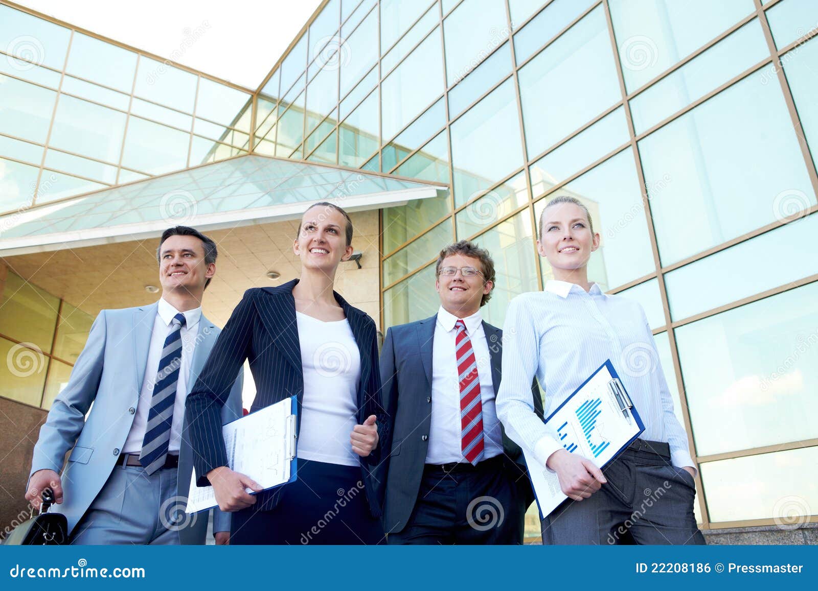 Team of partners stock photo. Image of business, female - 22208186