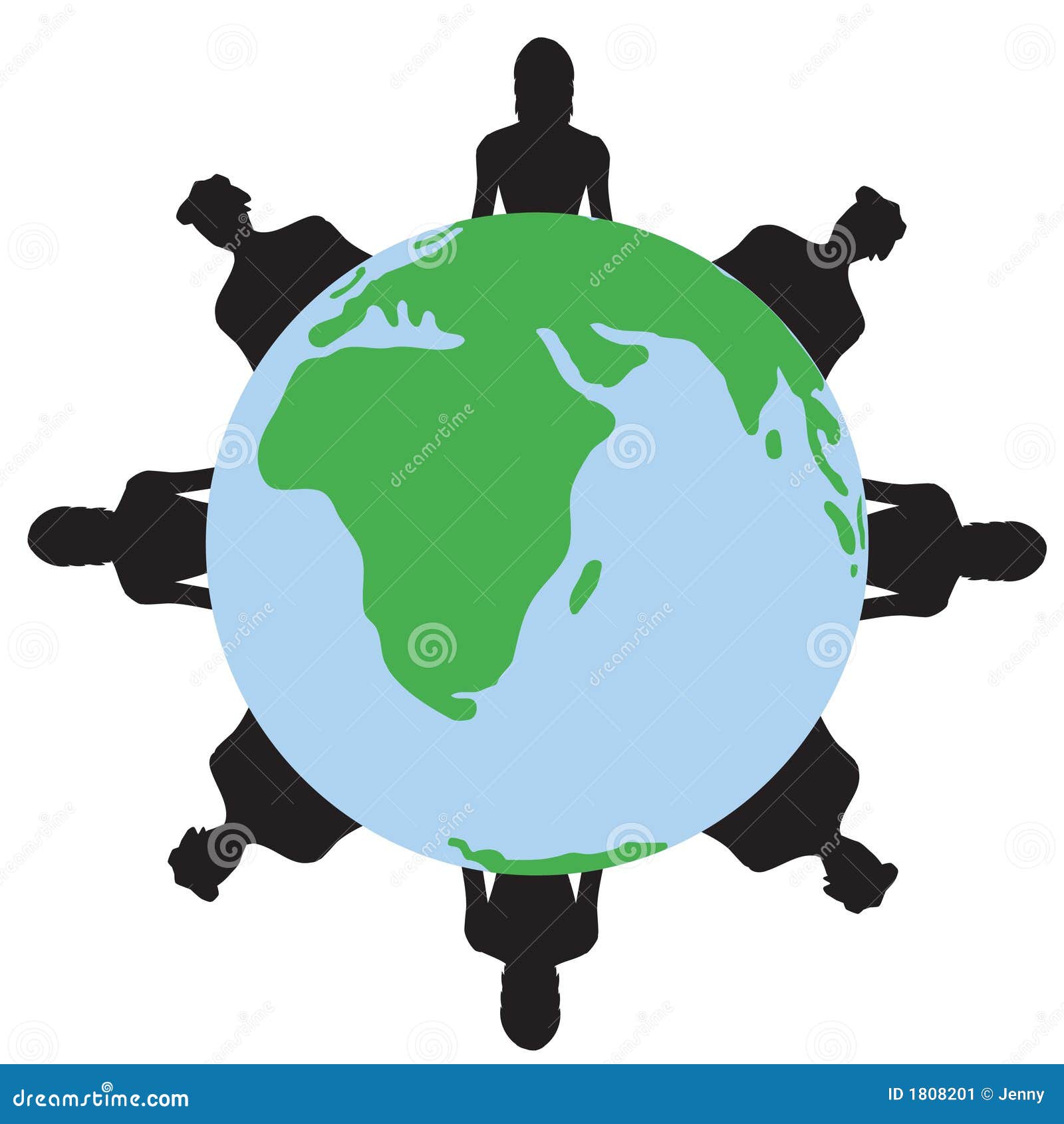 Team of people stock illustration. Illustration of australia - 1808201