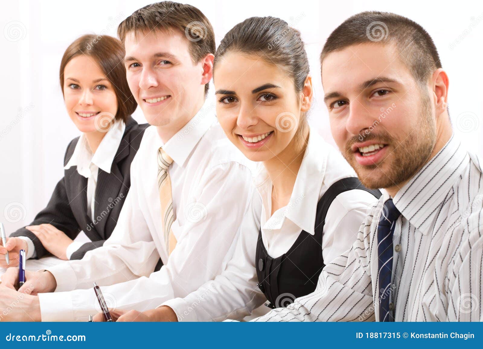 Team of people stock image. Image of businessman, briefing - 18817315