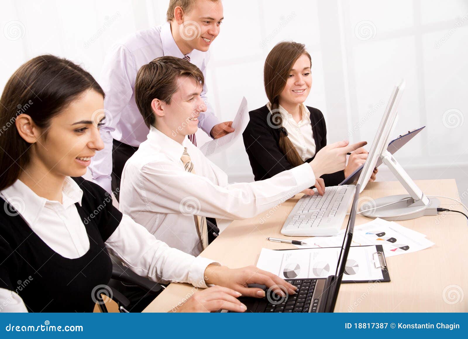 Team of people stock image. Image of business, partner - 18817387