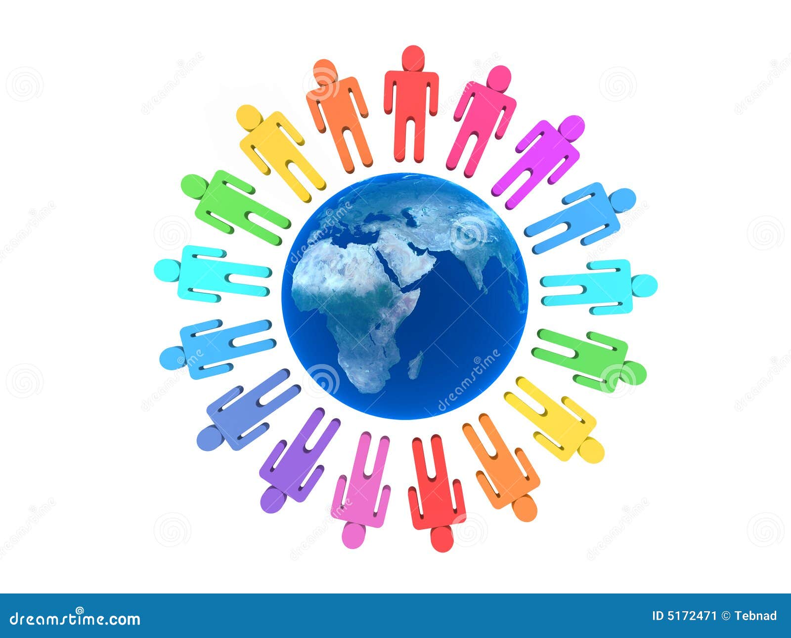Team of people stock illustration. Illustration of internet - 5172471