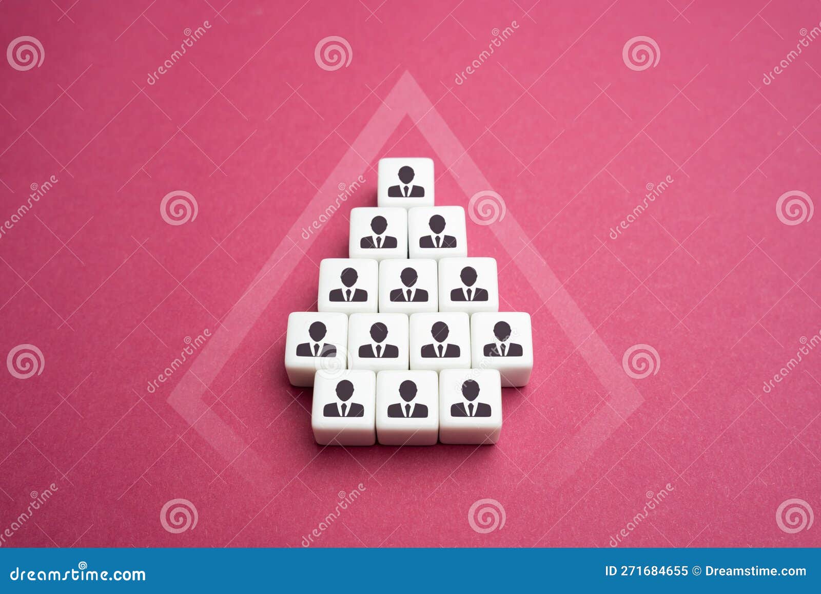 A Team of People Purposefully Moves in the Same Direction. Cooperation ...