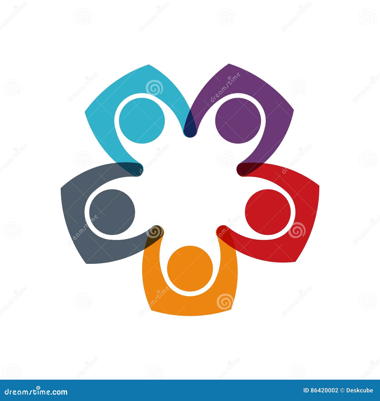 Team People United and Strong Logo Stock Vector - Illustration of ...