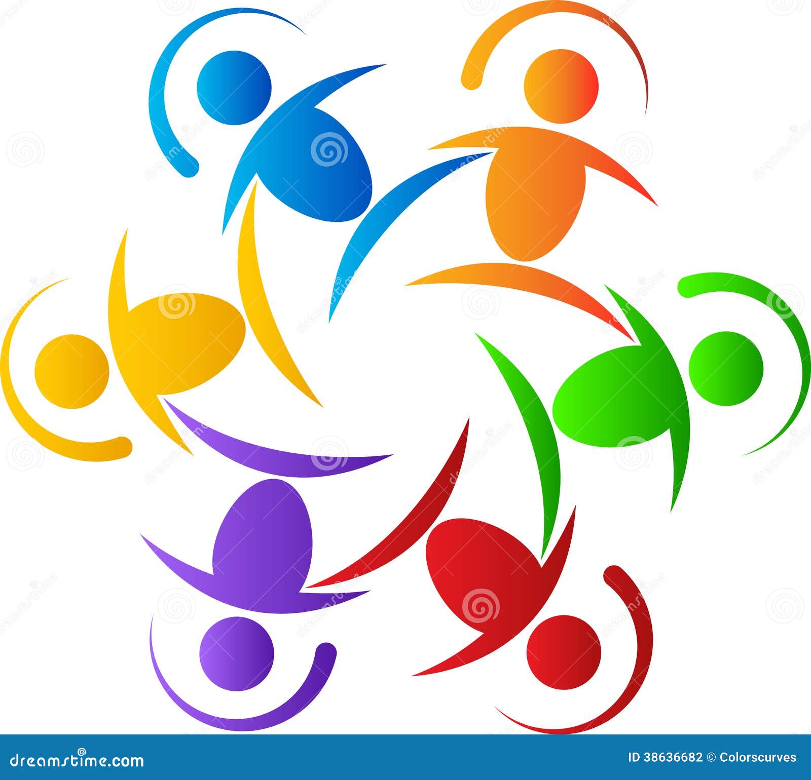 Team of people stock vector. Illustration of human, communication ...