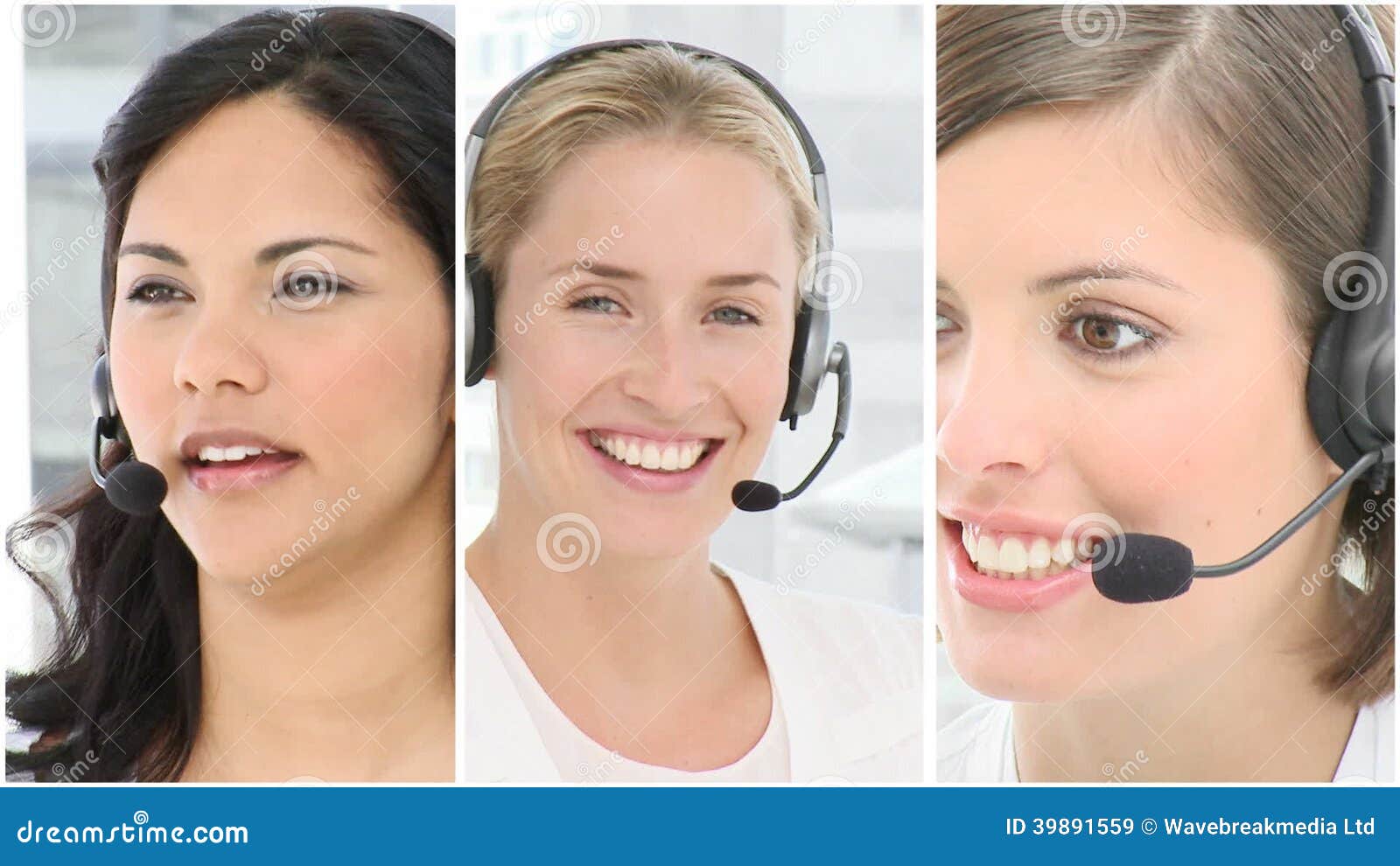 Team of People Working in a Call Centre Stock Video - Video of customer ...