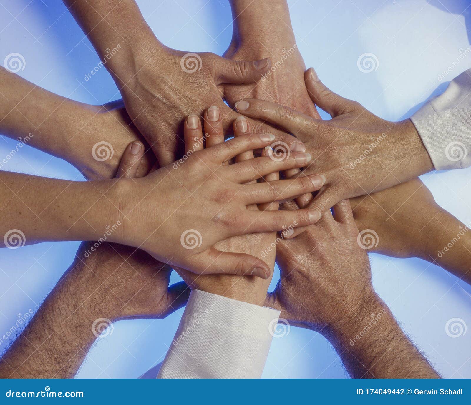 Team Player Hands stock photo. Image of cooperation - 174049442