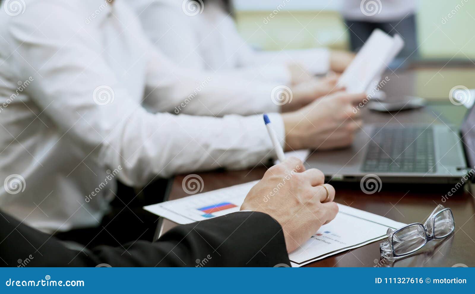 Team of Political Experts Working on Election Plan, Discussing Program ...