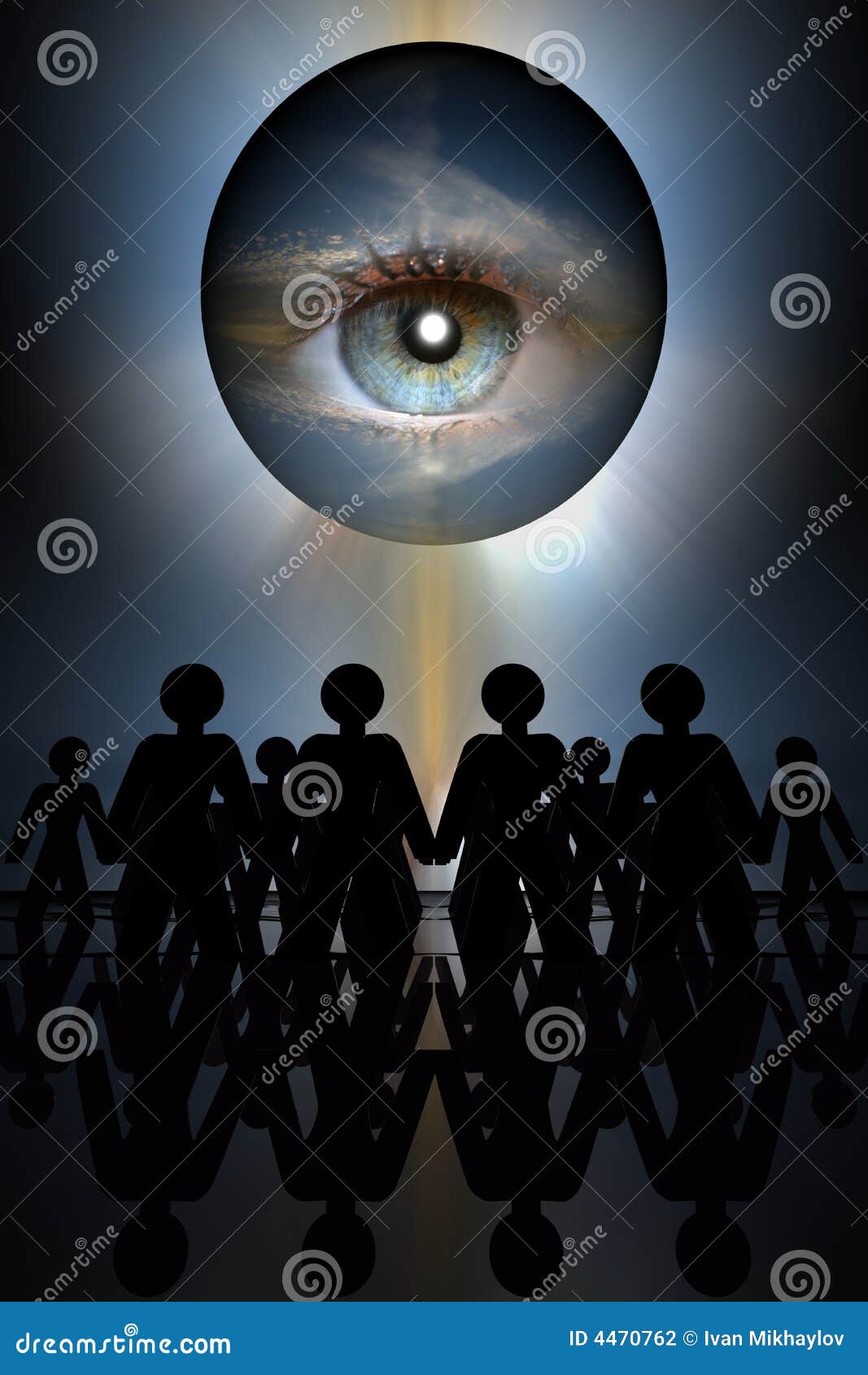 Team power stock illustration. Illustration of cooperation - 4470762