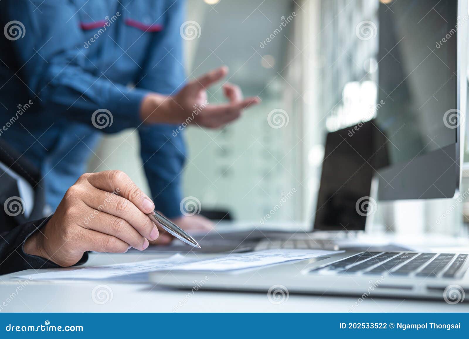 Team of Professional Developer Programmer Cooperation Meeting and ...