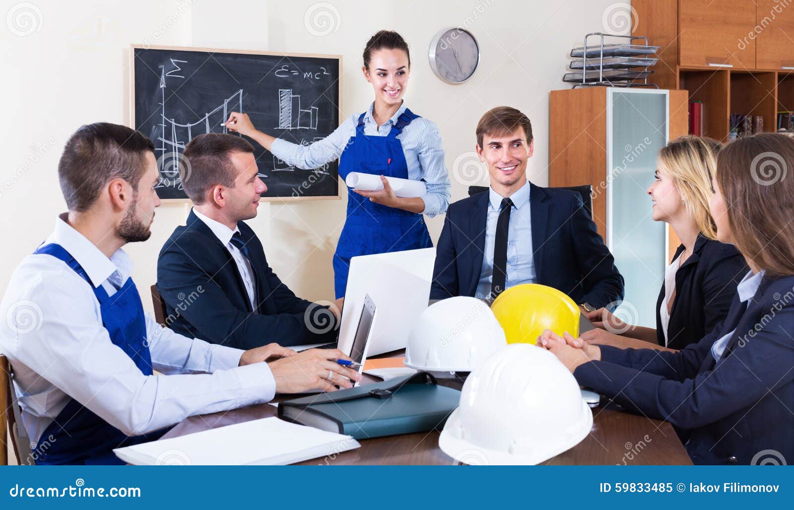 Professional Engineers In Safety Equipment Stock Photo | CartoonDealer ...