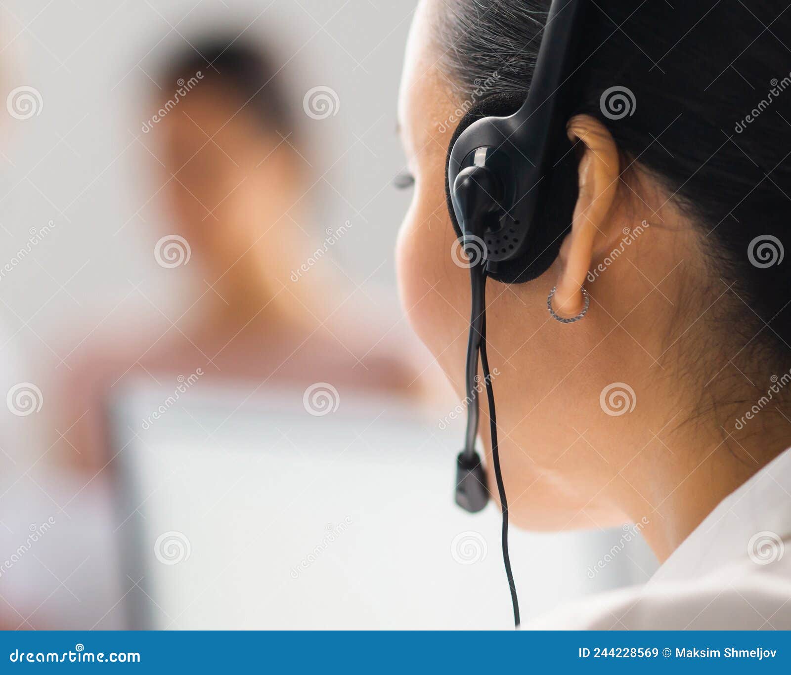 Team of Professional Support Staff Working in the Office. Colleagues in ...