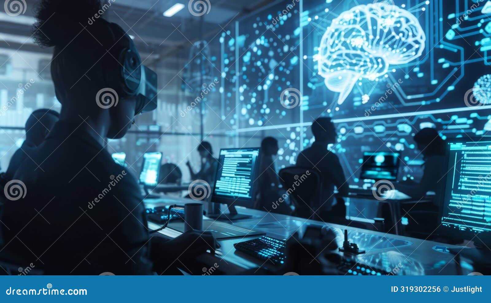 A Team Of Programmers Coding A Cognitive Computing System Harnessing 8730