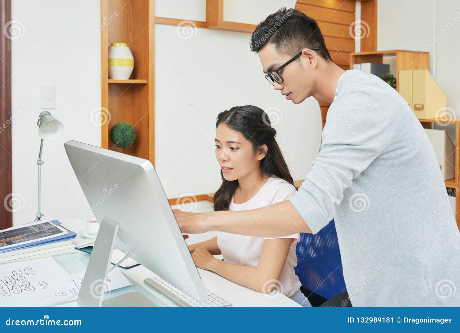 Young Programmers Discussing Project Stock Image - Image of technology ... Young Programmers Discussing Project Stock Image - Image of technology ...