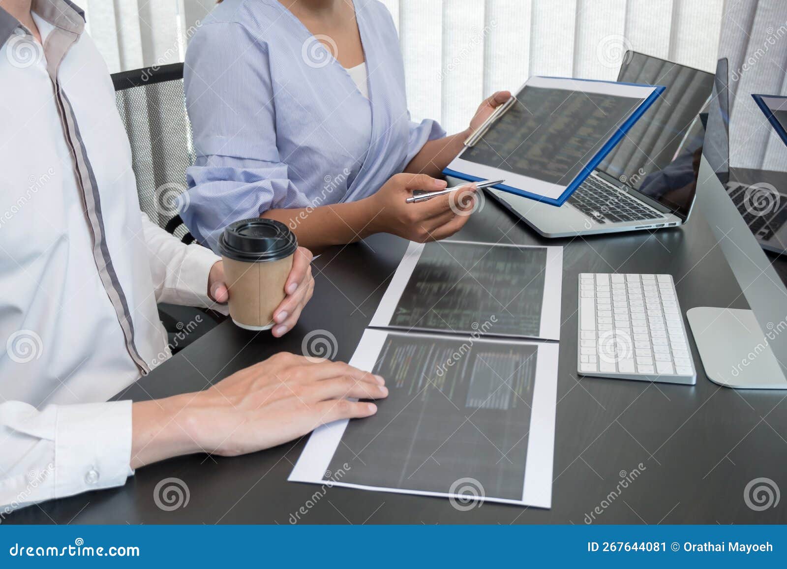Team Of Programmers Working With Computer Programming Professional Development And Coding