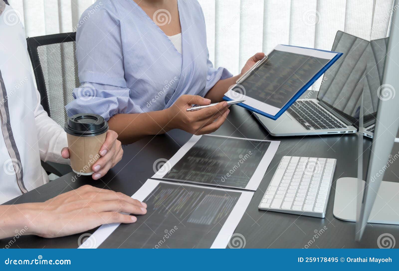 Team of Programmers Working with Computer Programming, Professional ... Team of Programmers Working with Computer Programming, Professional ...