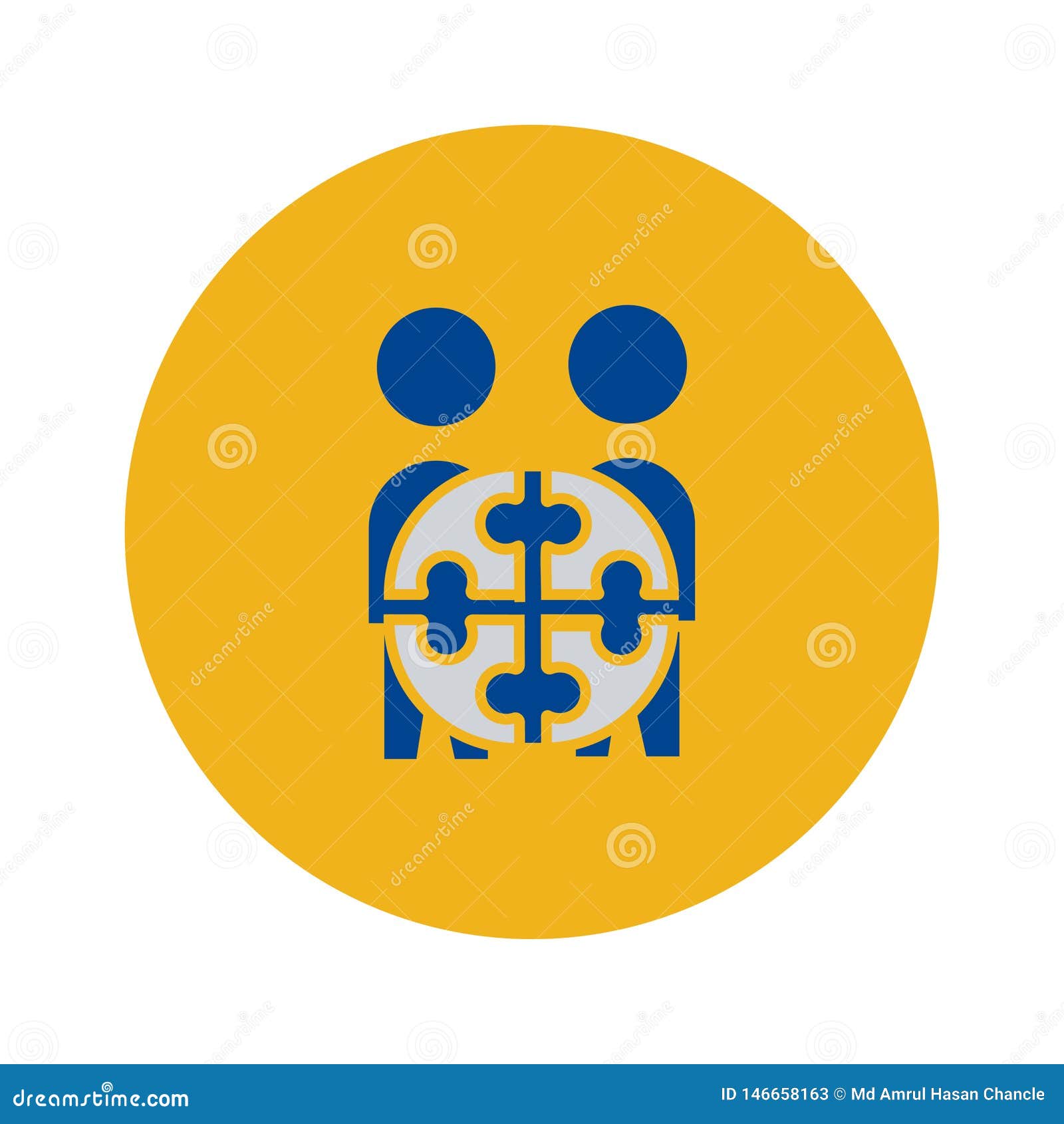 Team Project Icon. Vector Sign Symbol Stock Illustration - Illustration ...