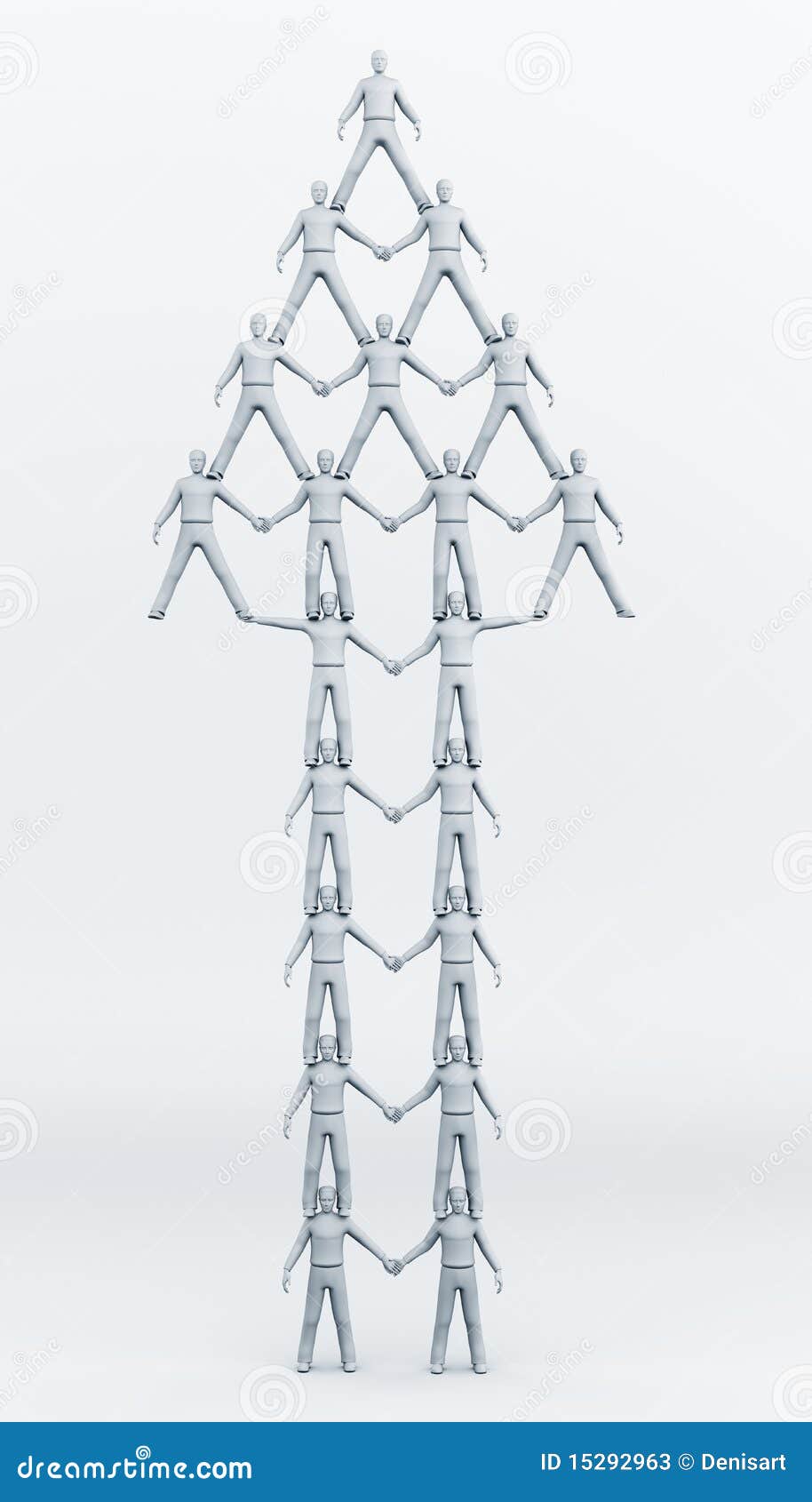 Team Pyramid Stock Photo | CartoonDealer.com #7589316