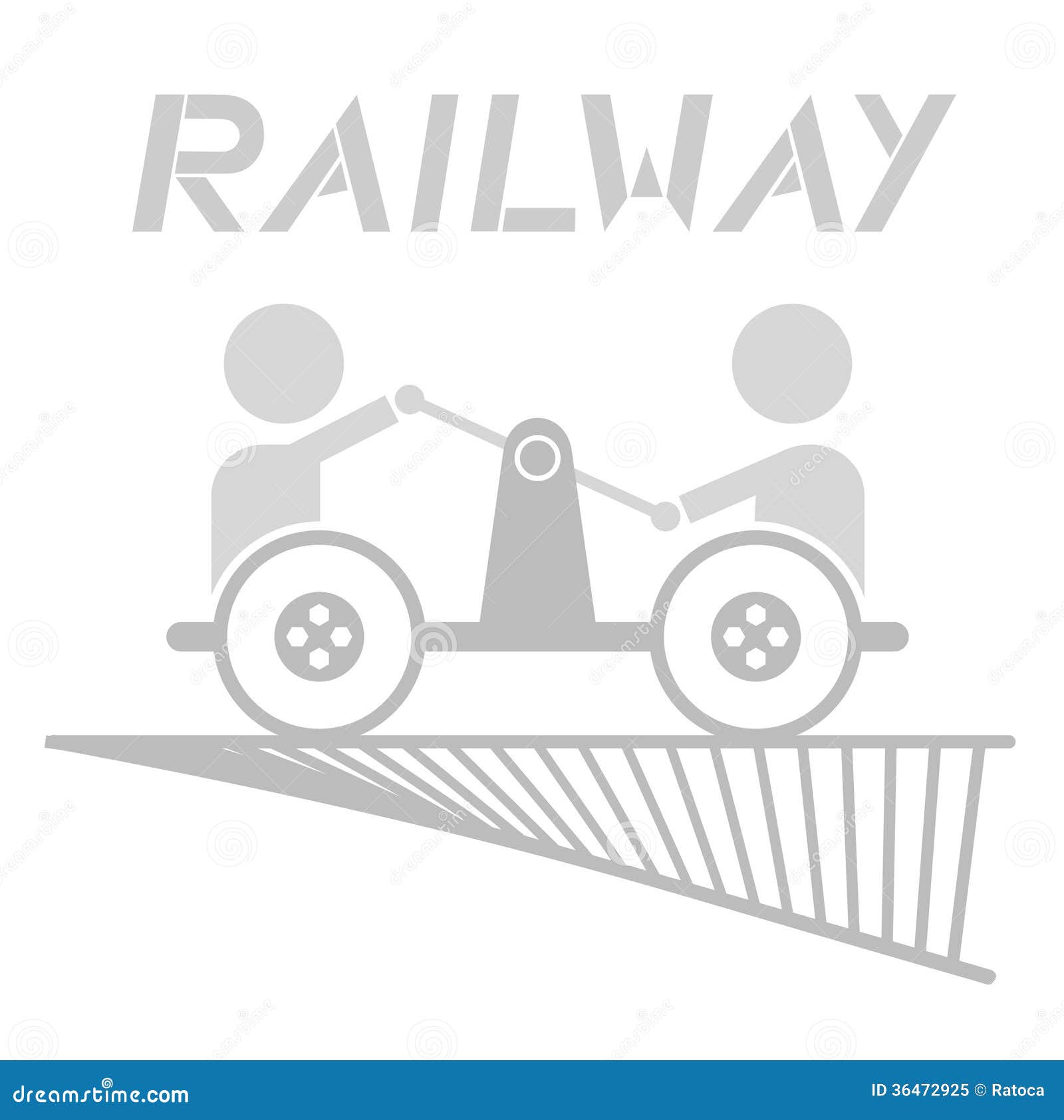 Team railway stock vector. Illustration of badge, design - 36472925